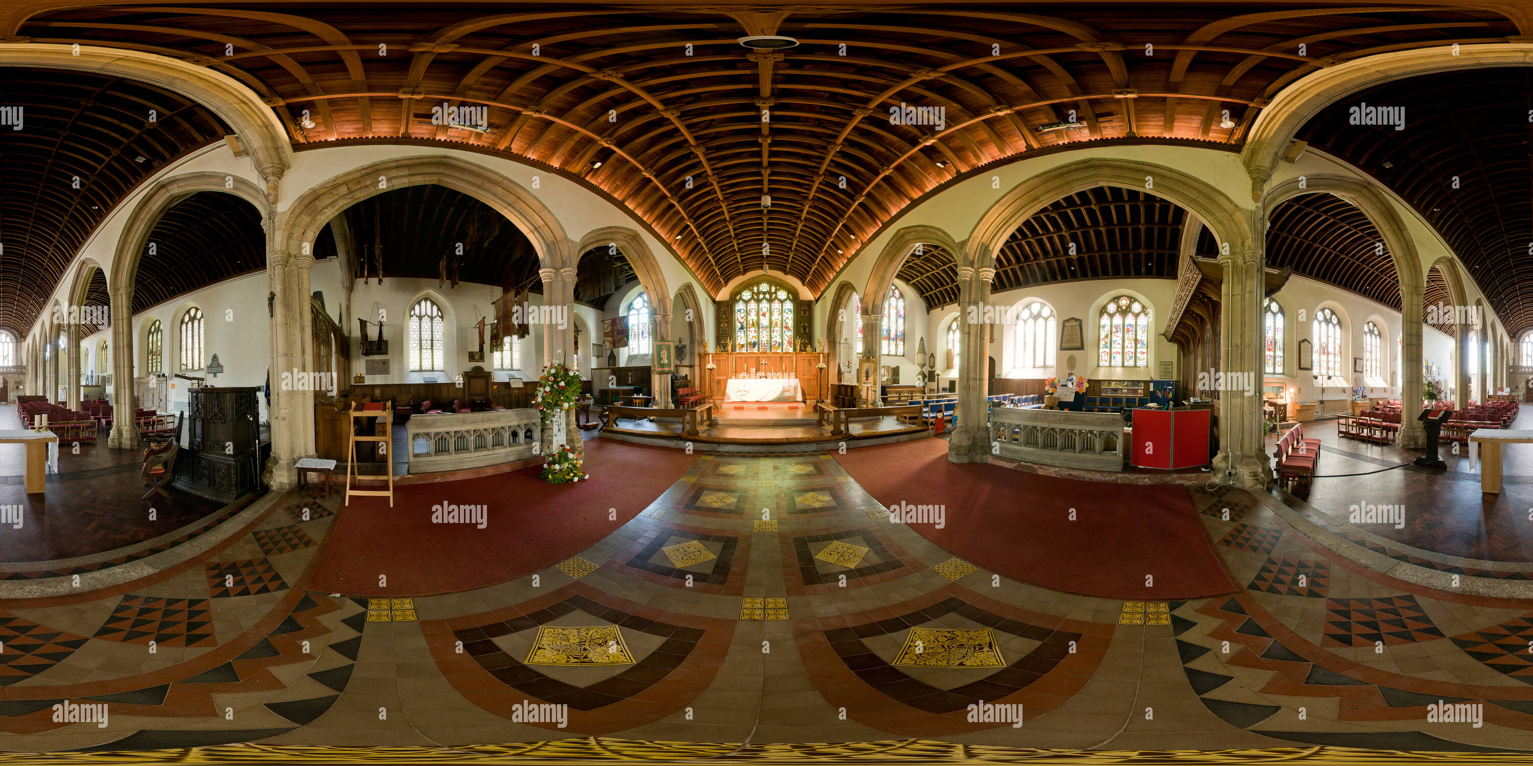 St petrocs church hi-res stock photography and images - Alamy