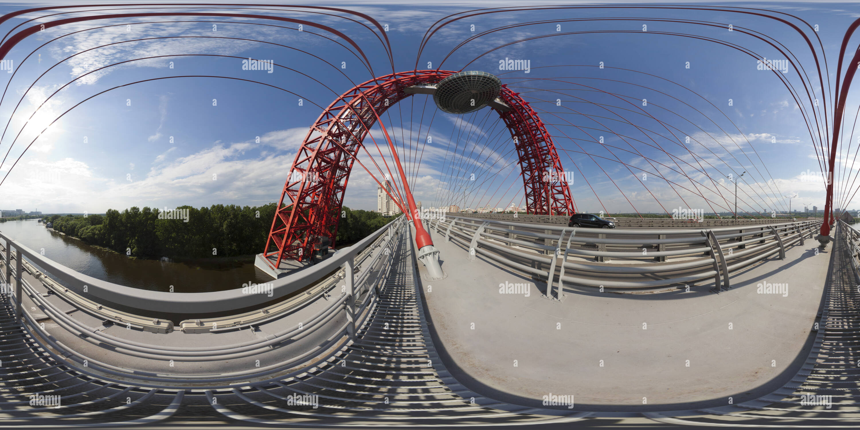 360° view of Picturesque Bridge. Point Two - Alamy