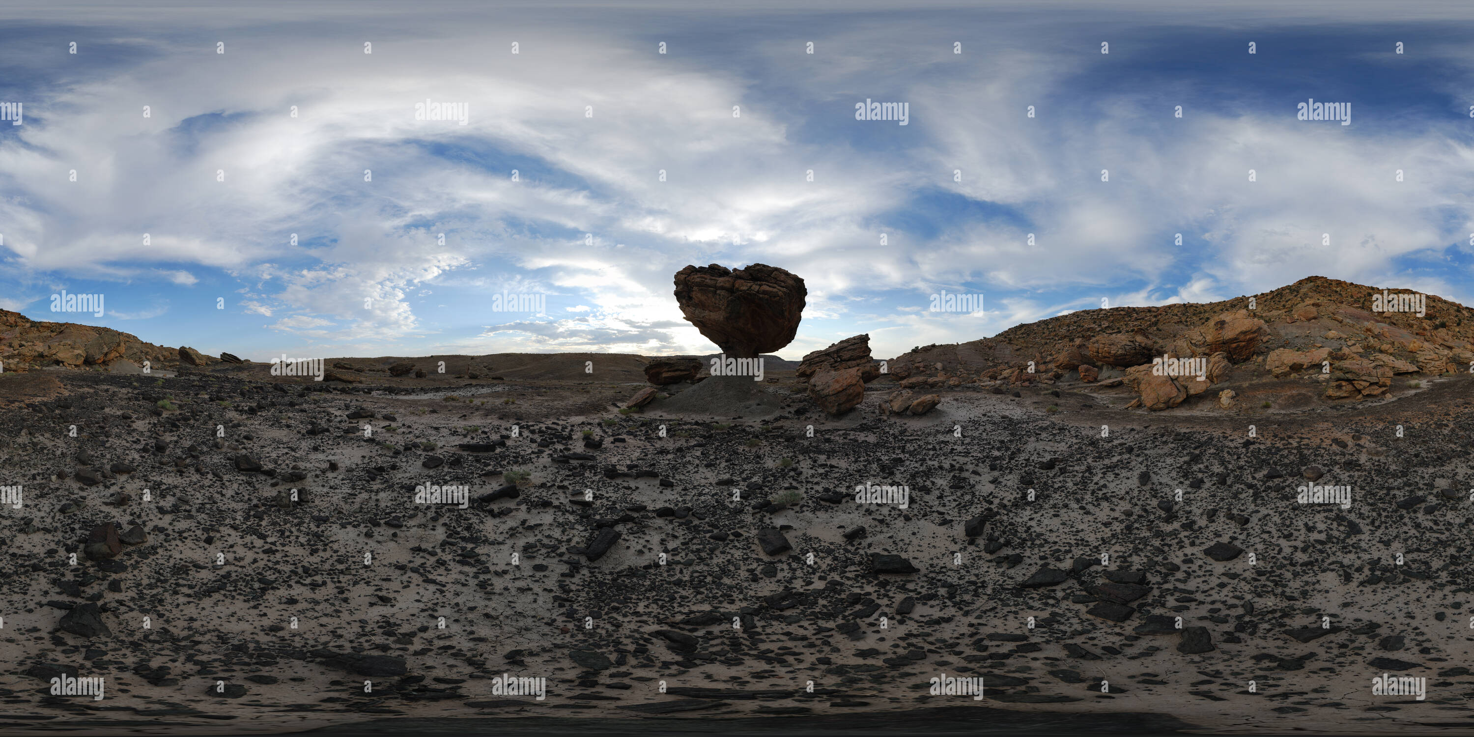 360° view of Fiddler's Goblet, San Juan, Utah, USA - Alamy