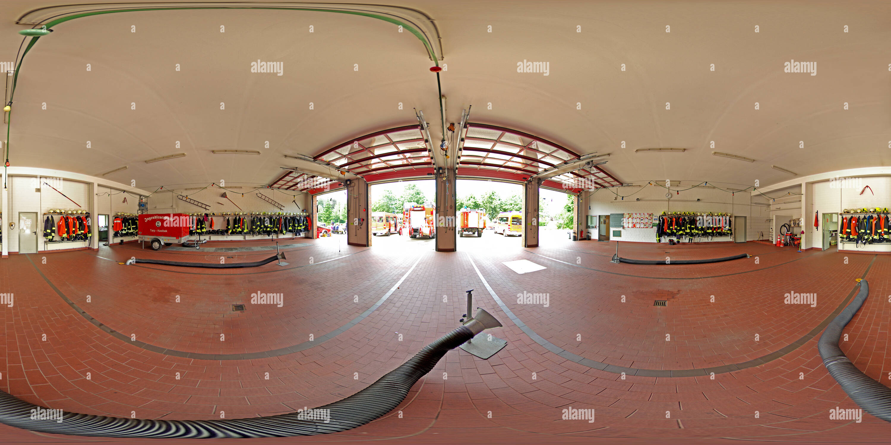 360° view of Tarp Fire Department Indoors - Alamy