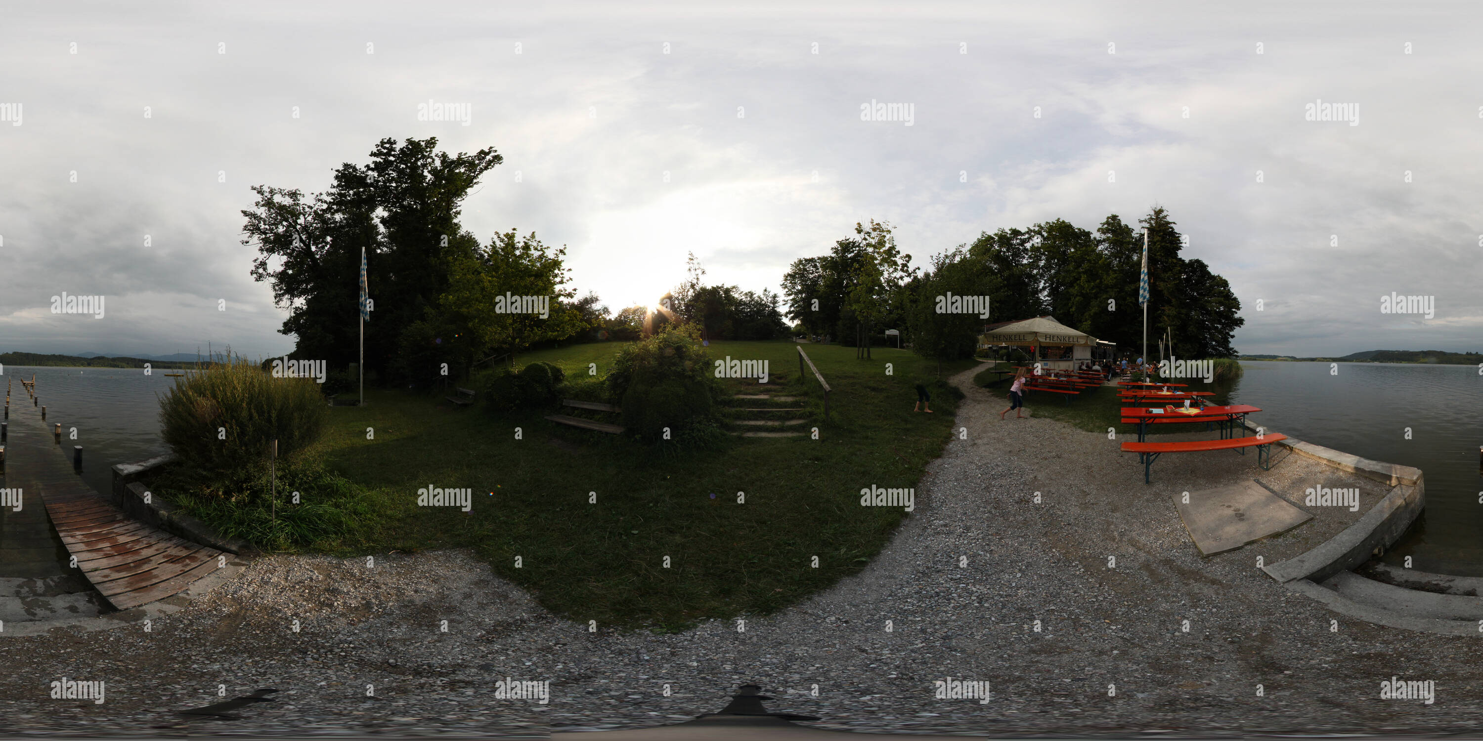 360° view of Rock am Simssee - Alamy