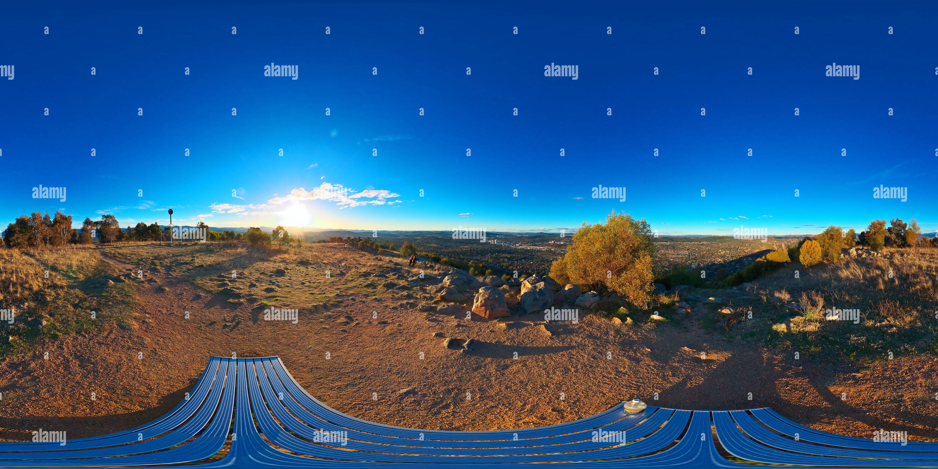 360° view of Mt Taylor top - Alamy