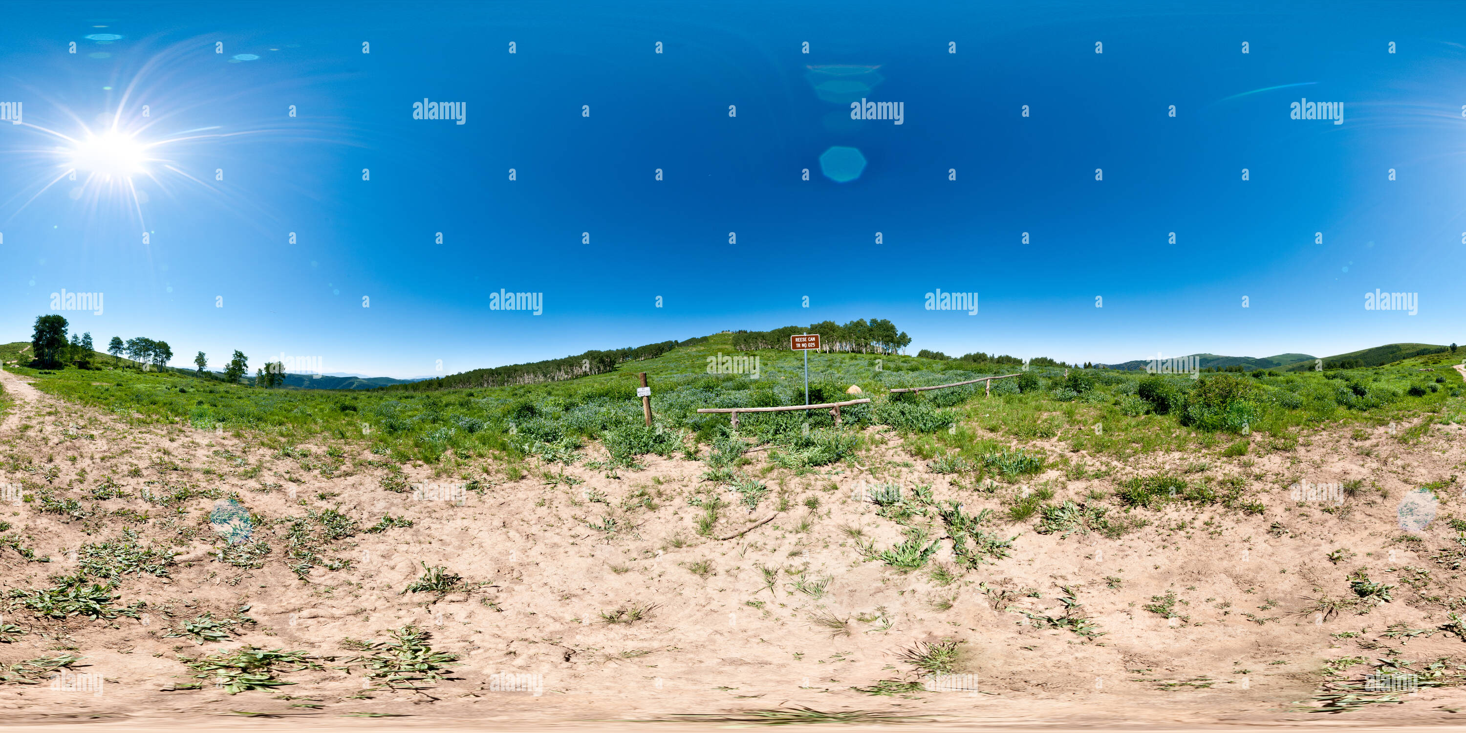 360° view of Paiute ATV - Reese Canyon / Pioneer Peak trail head - Alamy