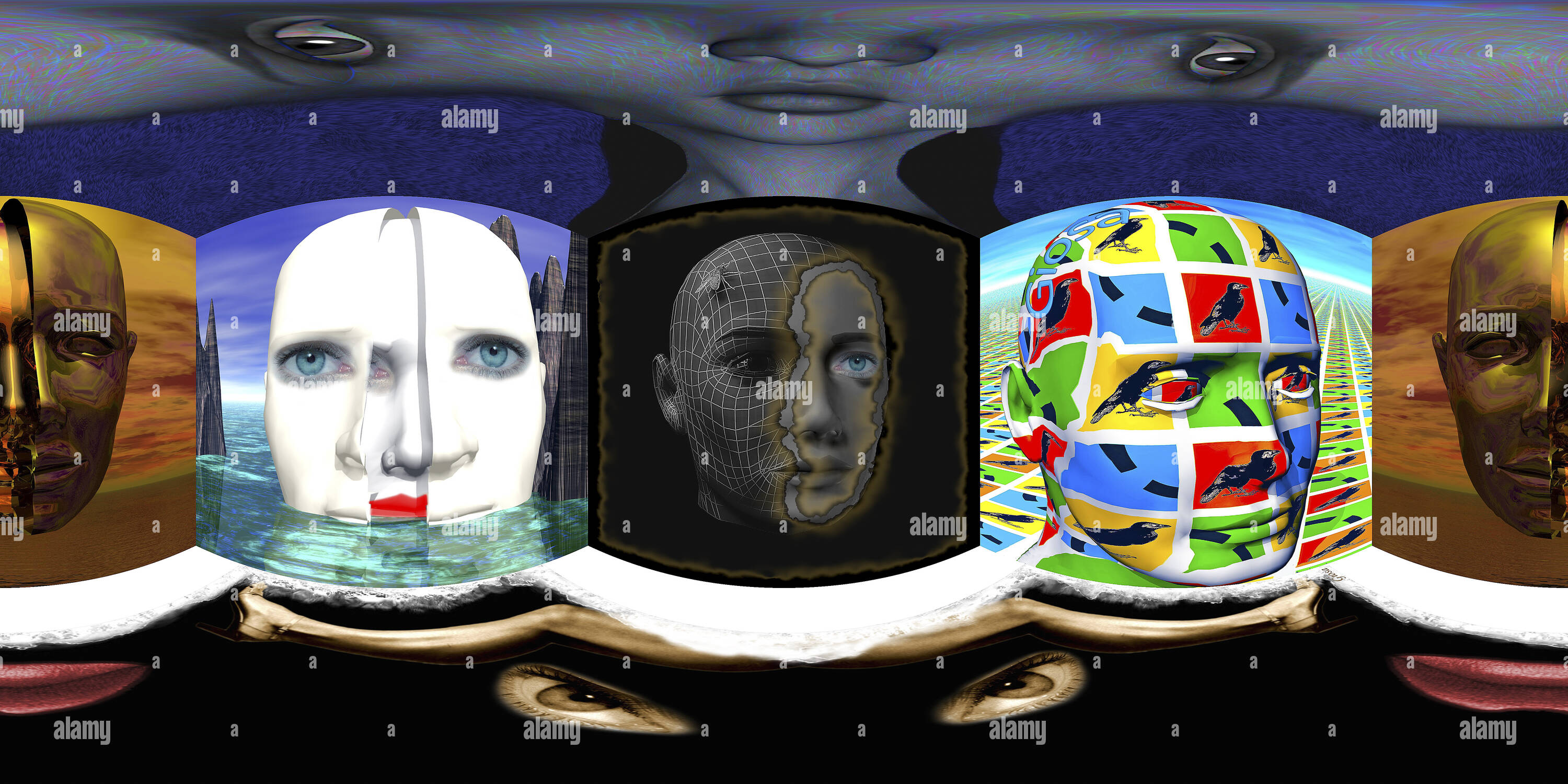 Cubic panorama hi-res stock photography and images - Alamy