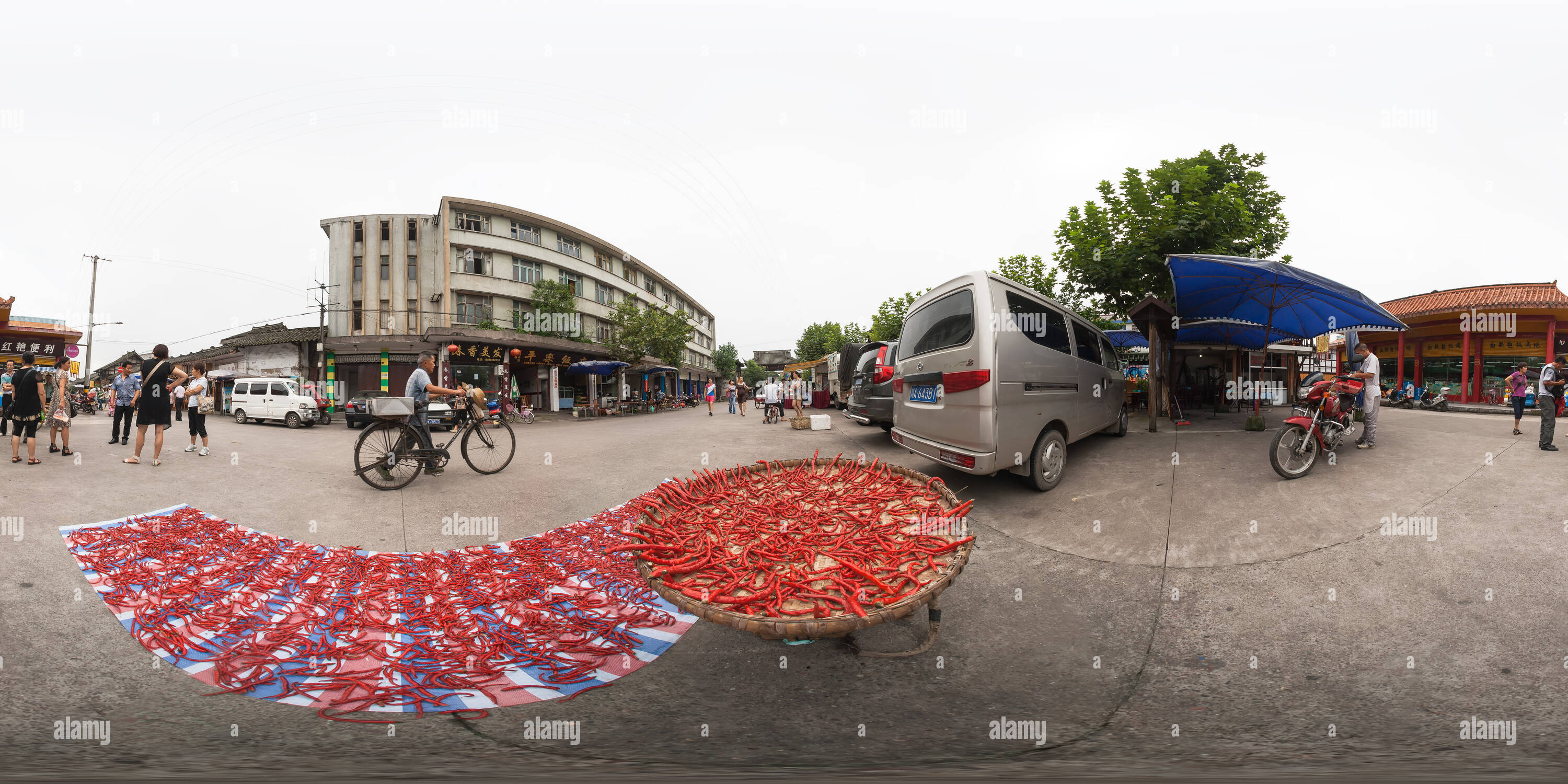 360° view of 2011-07-29 Chengdu Pingle Town - Volume II-2 - Alamy