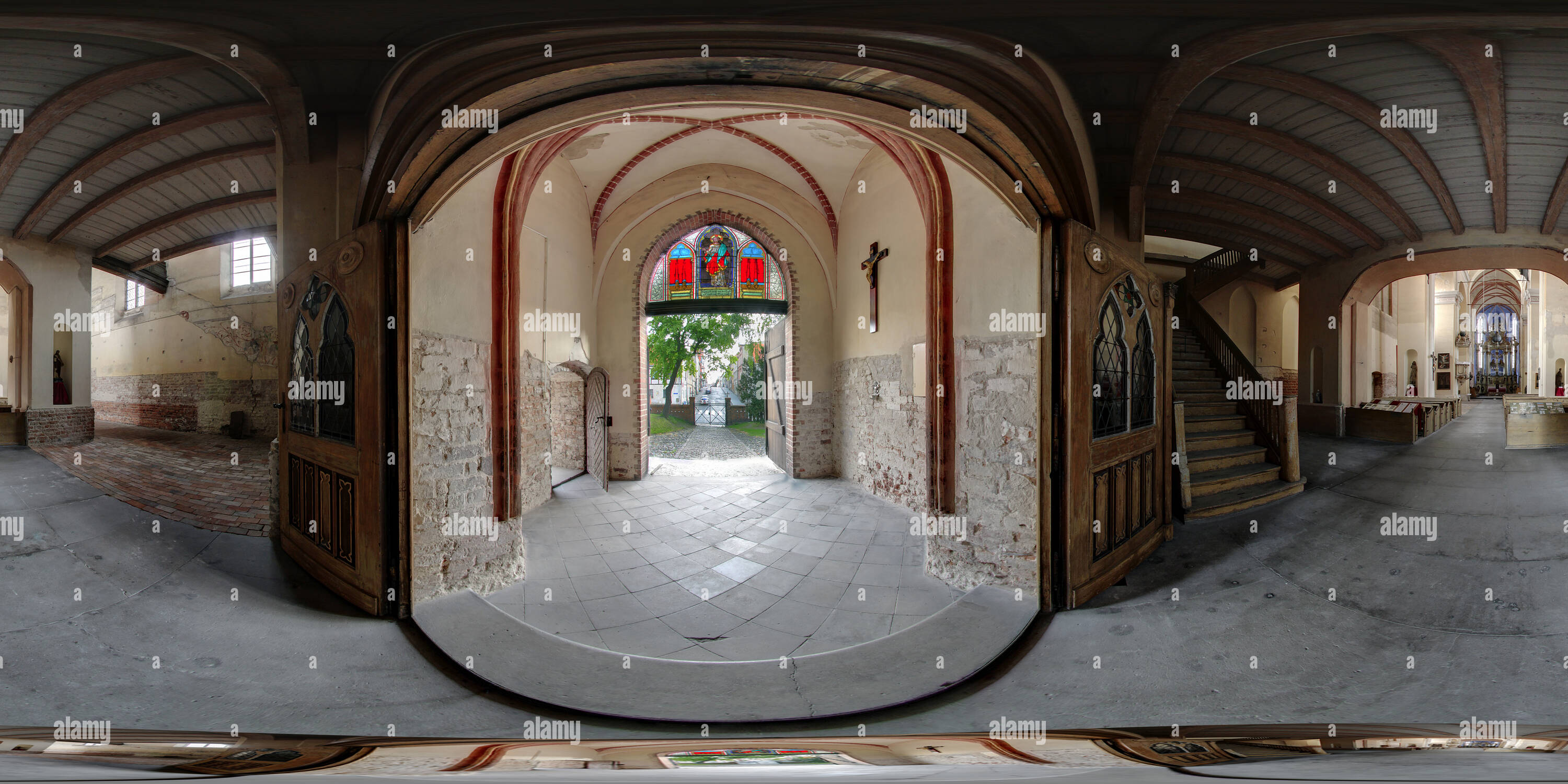 360° view of Chelmno - Peter and Paul Church - Alamy