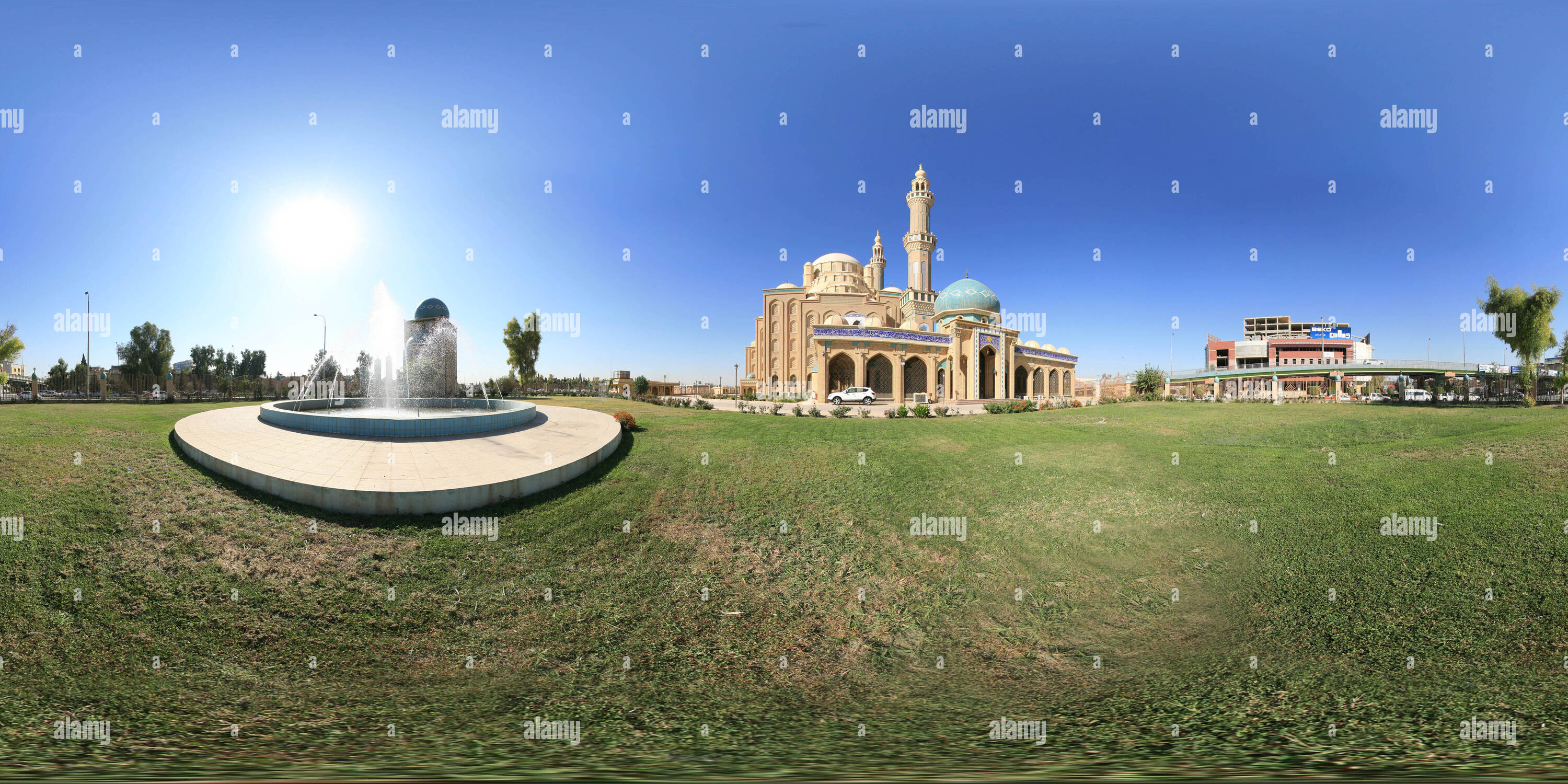 360° view of Jalil Khayat Mosque / Erbil - Iraq - Alamy