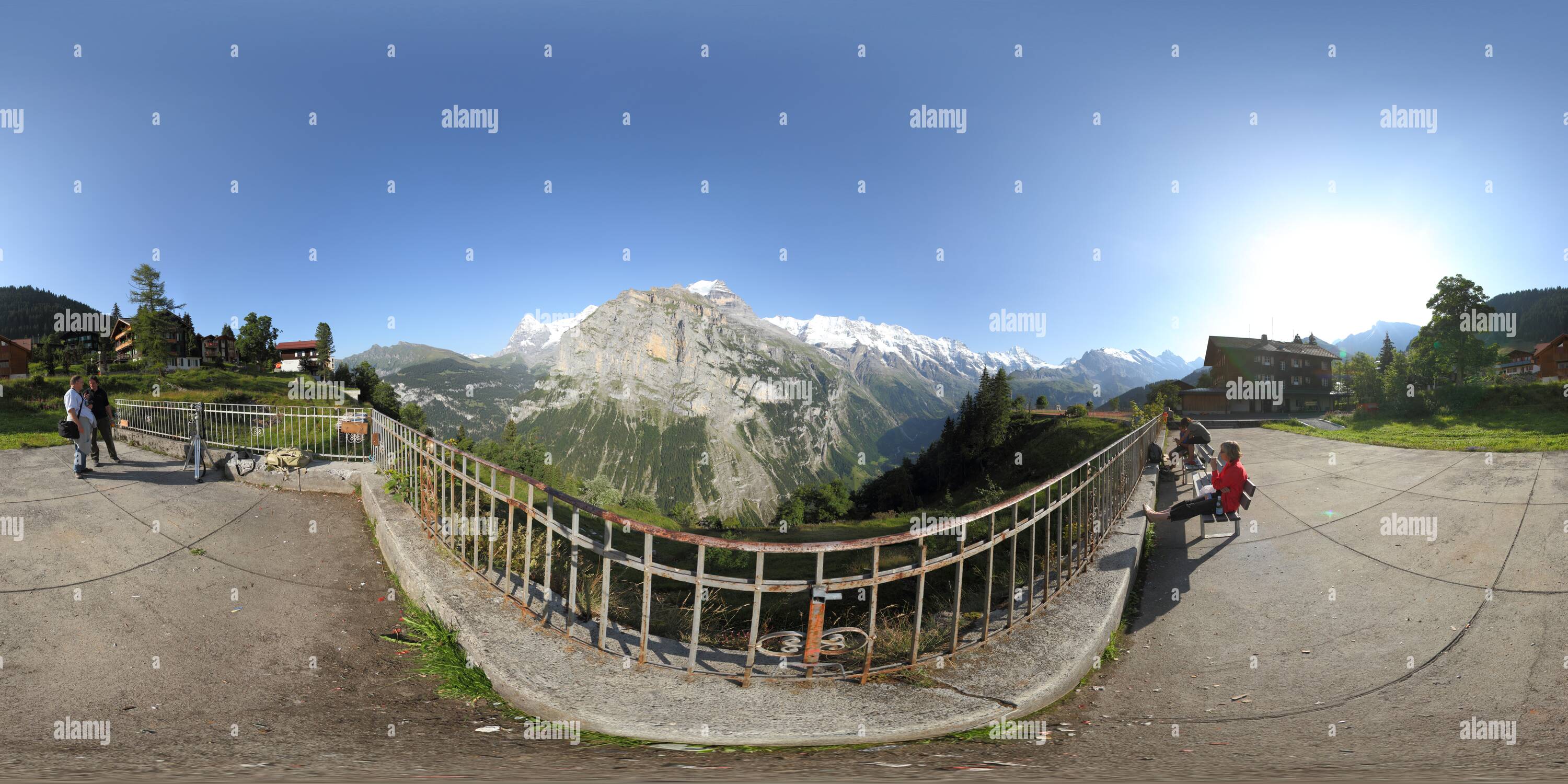 360° view of View from Murren - Alamy