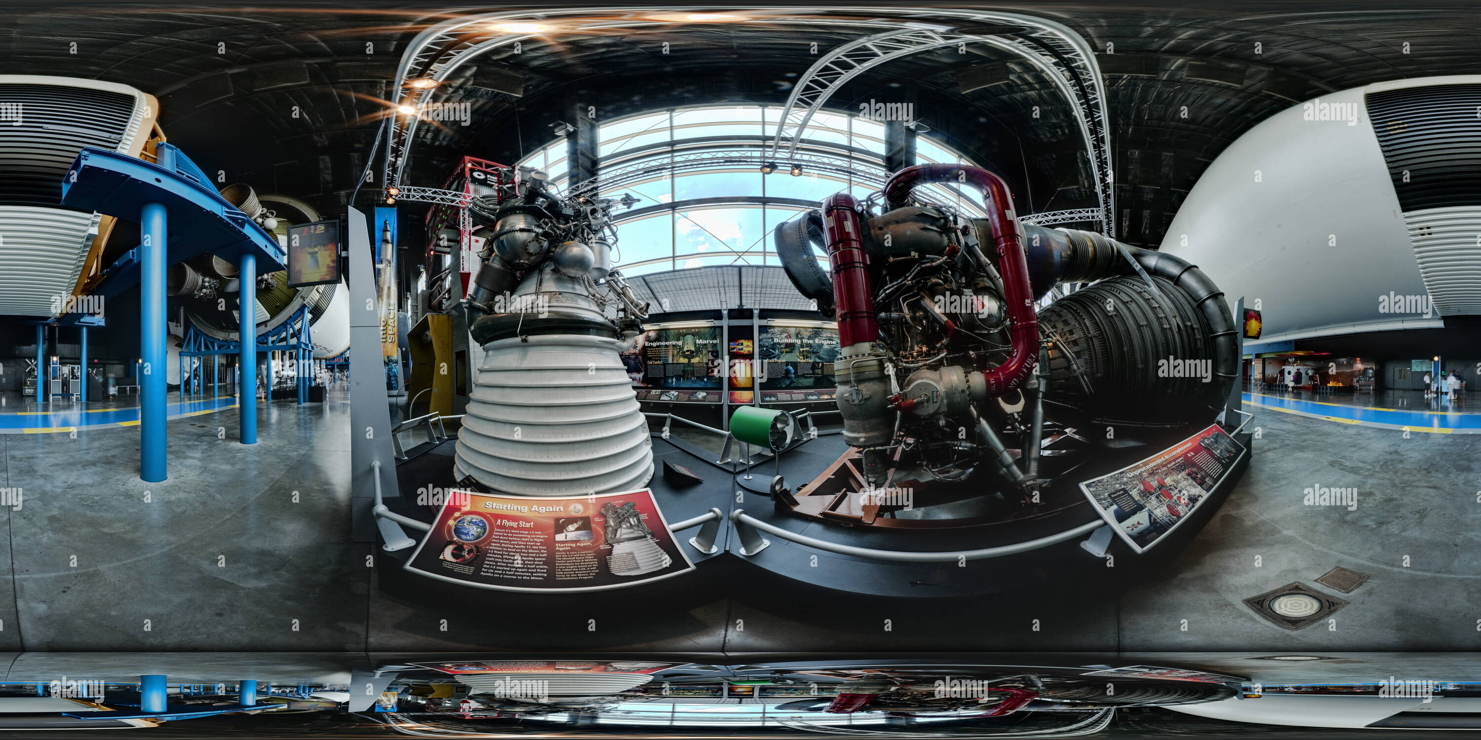 360° view of The U.S. Space & Rocket Center, Huntsville, Alabama - Alamy