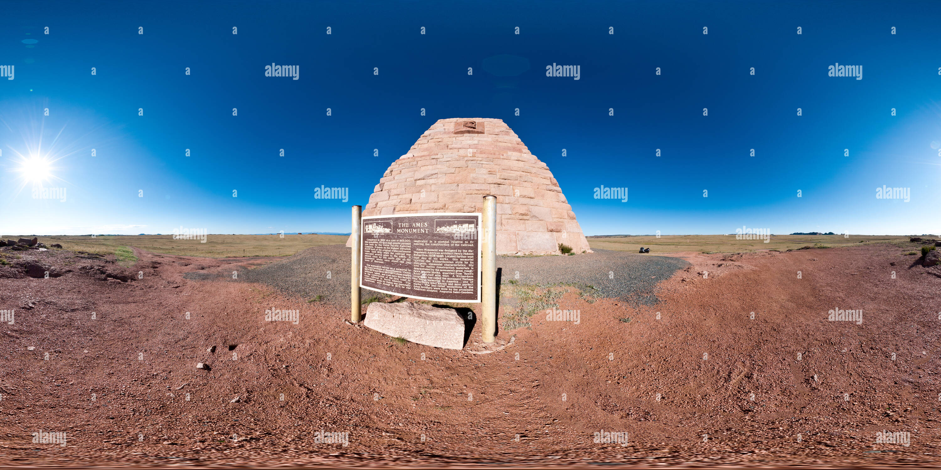 360° view of Ames Monument 1 - Alamy
