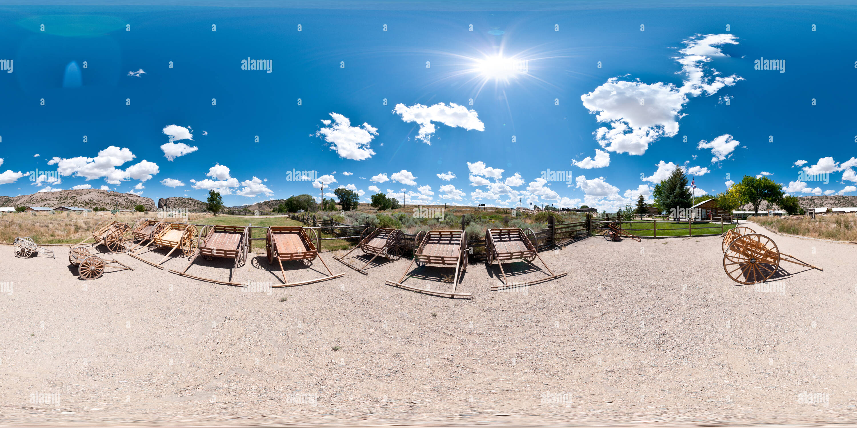 360° view of Martins Cove - Handcarts - Alamy