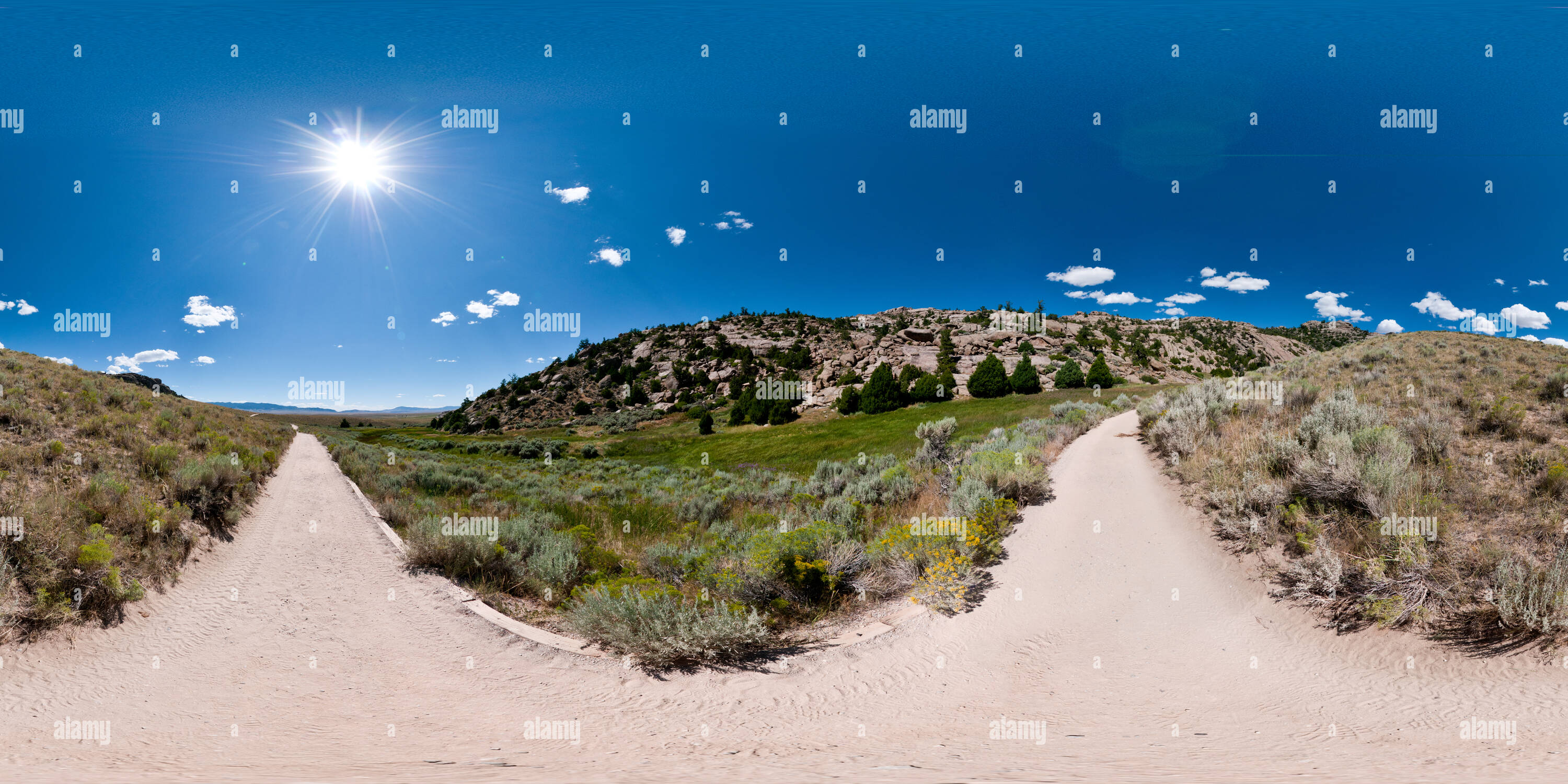 360° view of Martins Cove - Inside the cove - Alamy