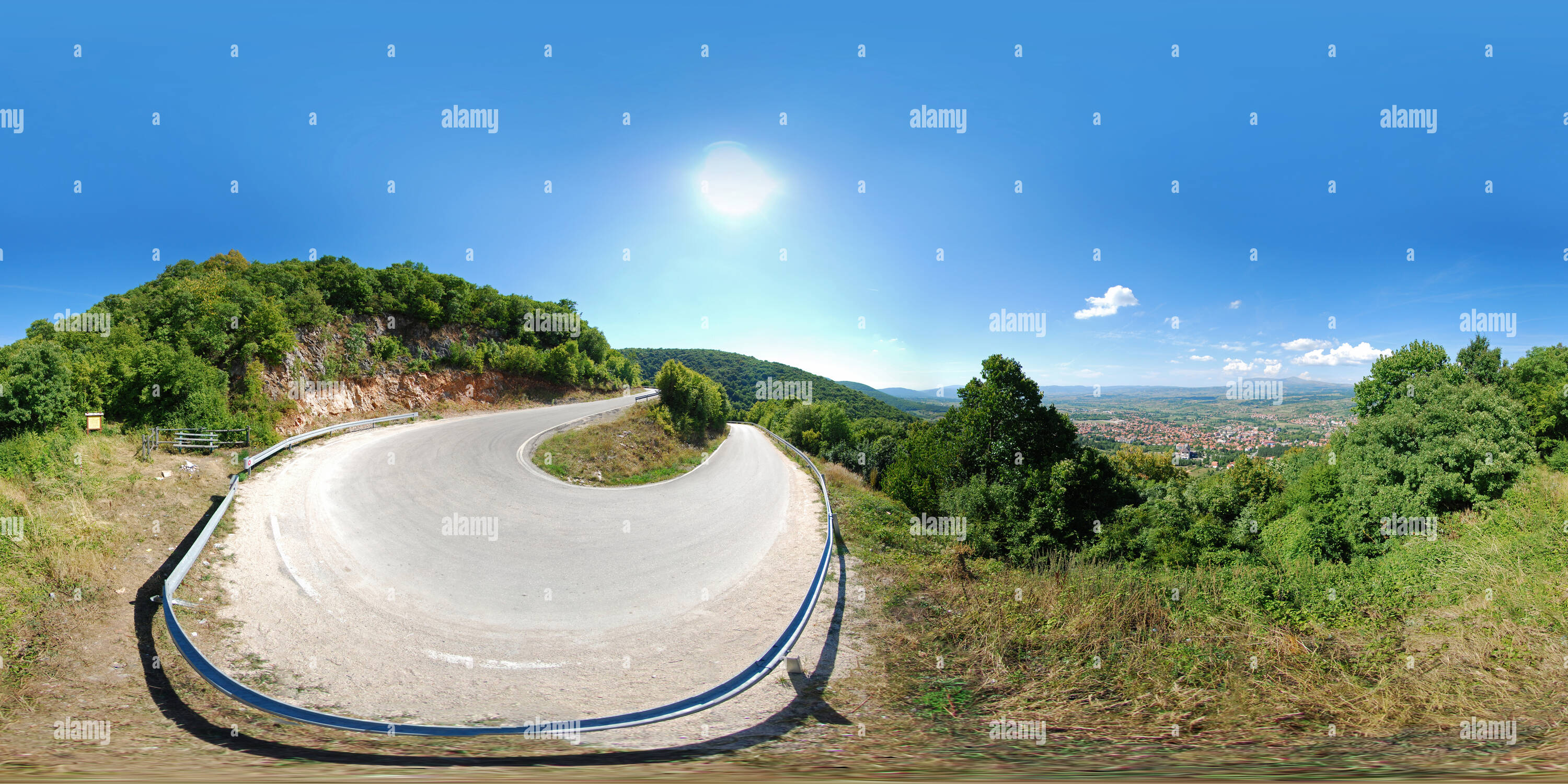 360° view of Krivinče @ Ozren - Alamy