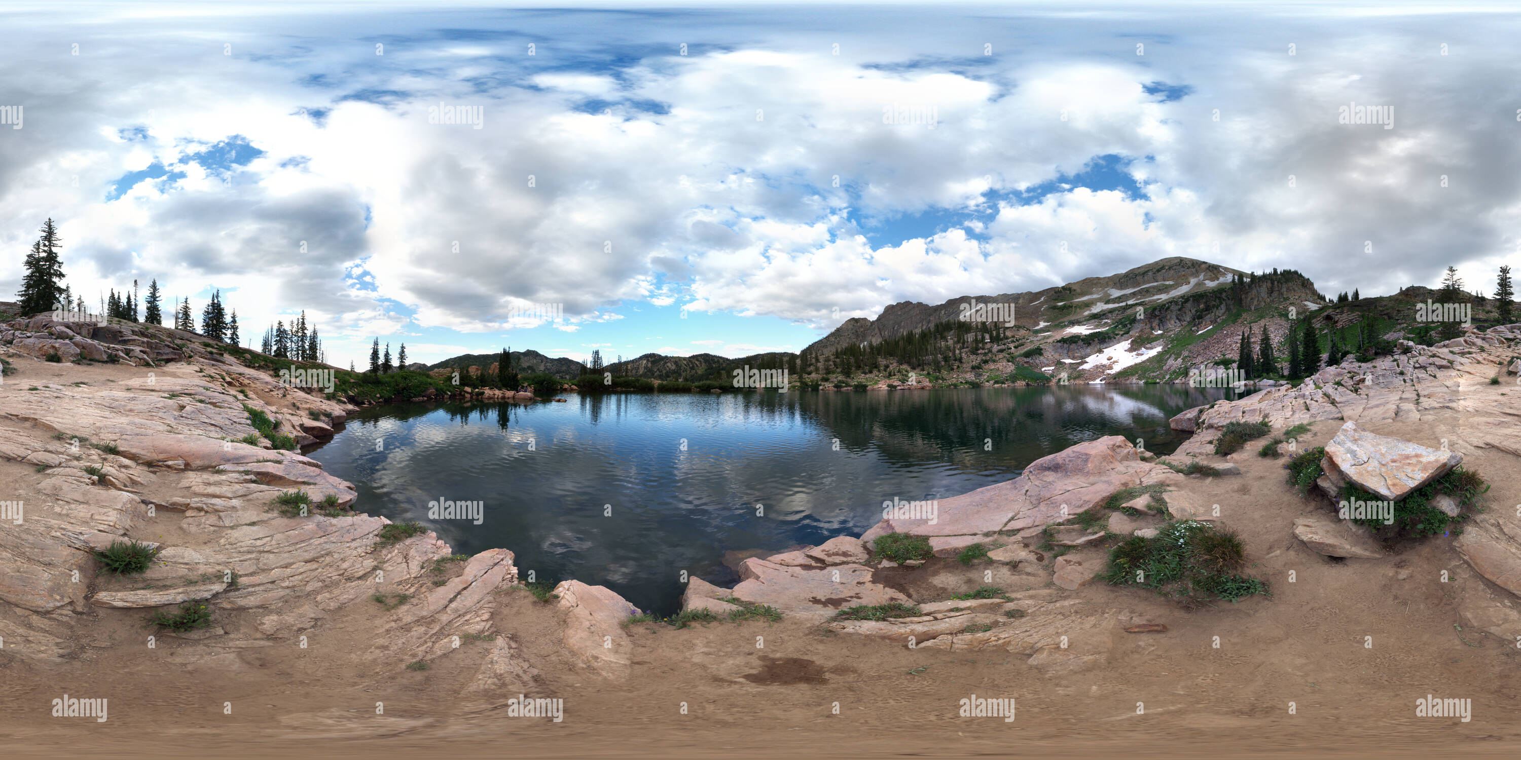 Hiking the albion basin hi-res stock photography and images - Alamy