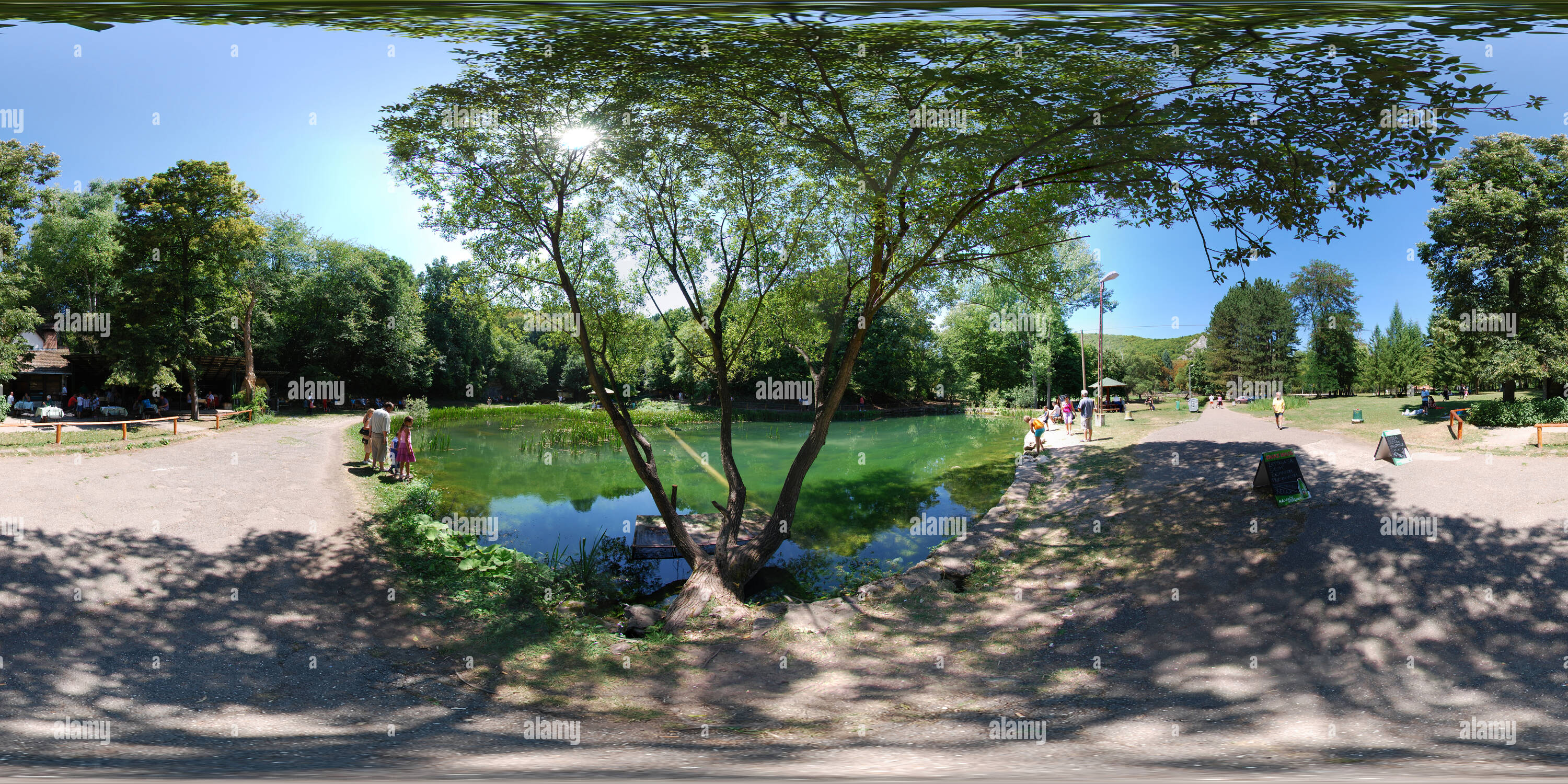 360° view of Lake at Ozren mountain [summertime] - Alamy