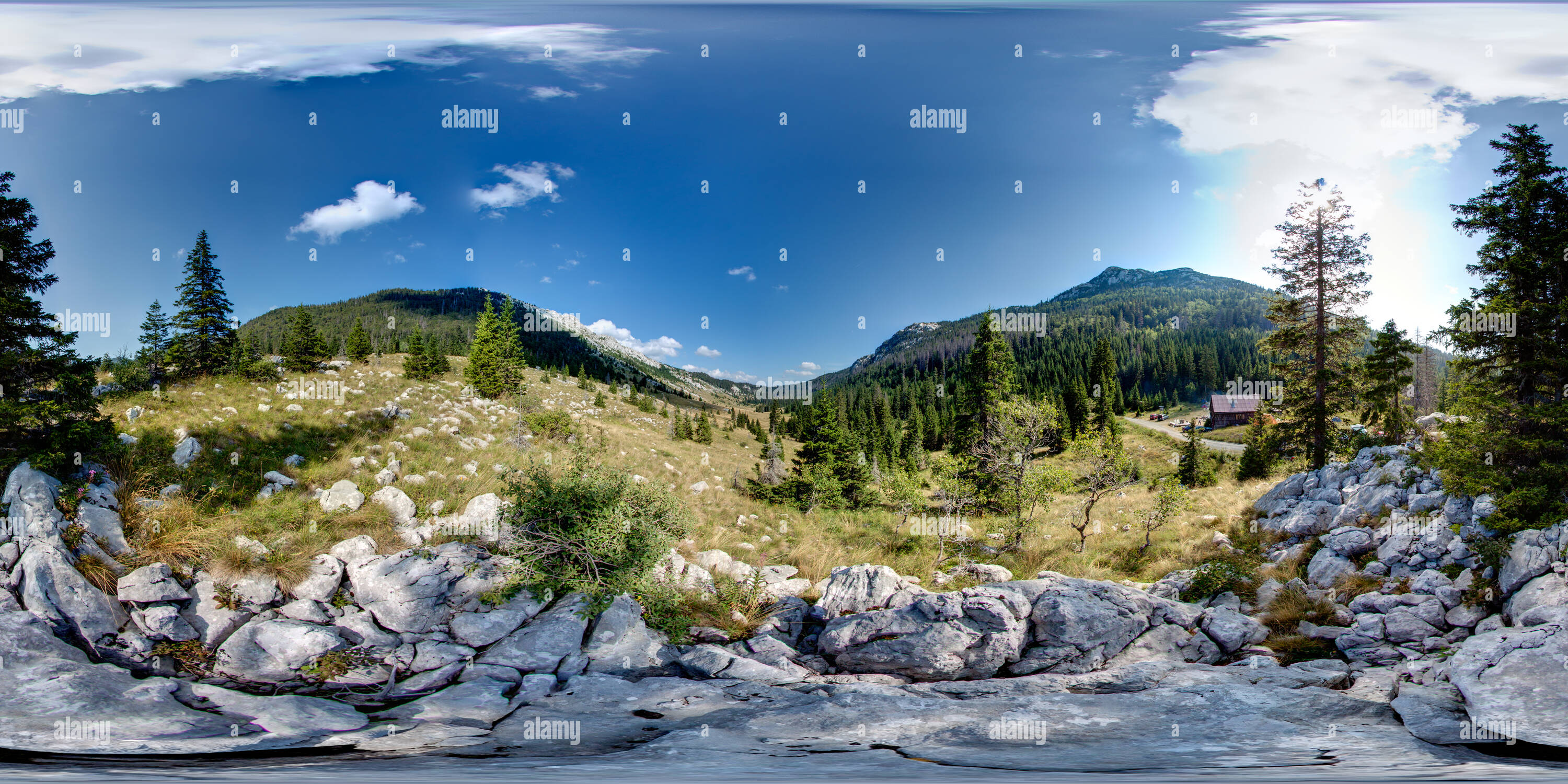 360° view of Veliki Lom - 1 - Alamy