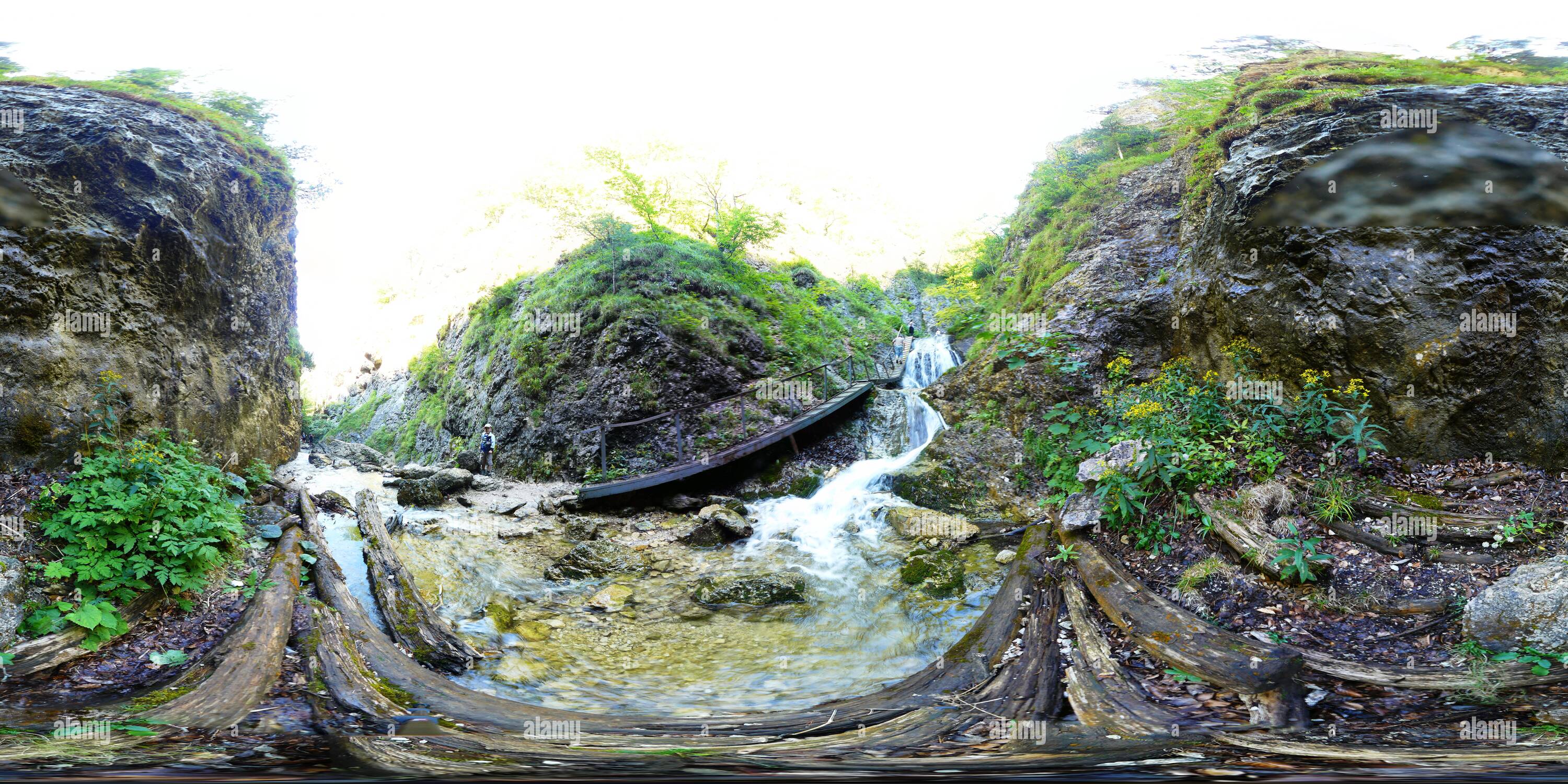 360° view of Terchová - Jánošíkovy diery Horné diery 4 - Alamy