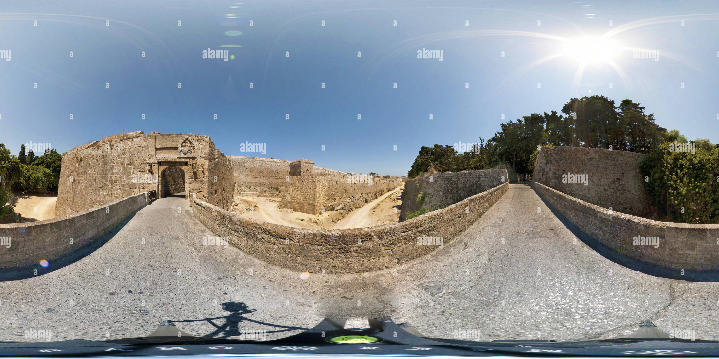 360° view of Saint Athanasios entrance - Alamy