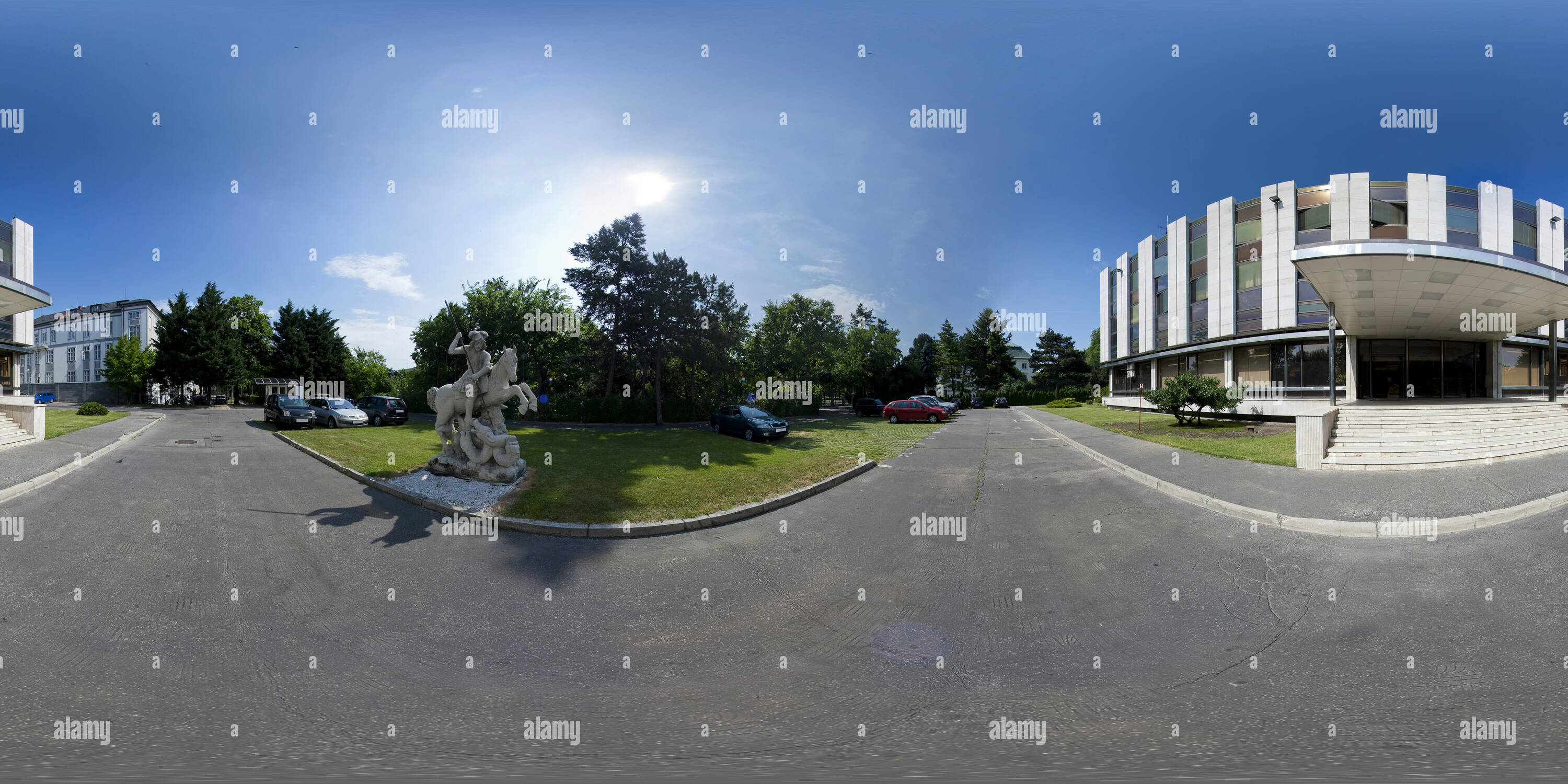 360° view of The new Government Office Building SK - Alamy