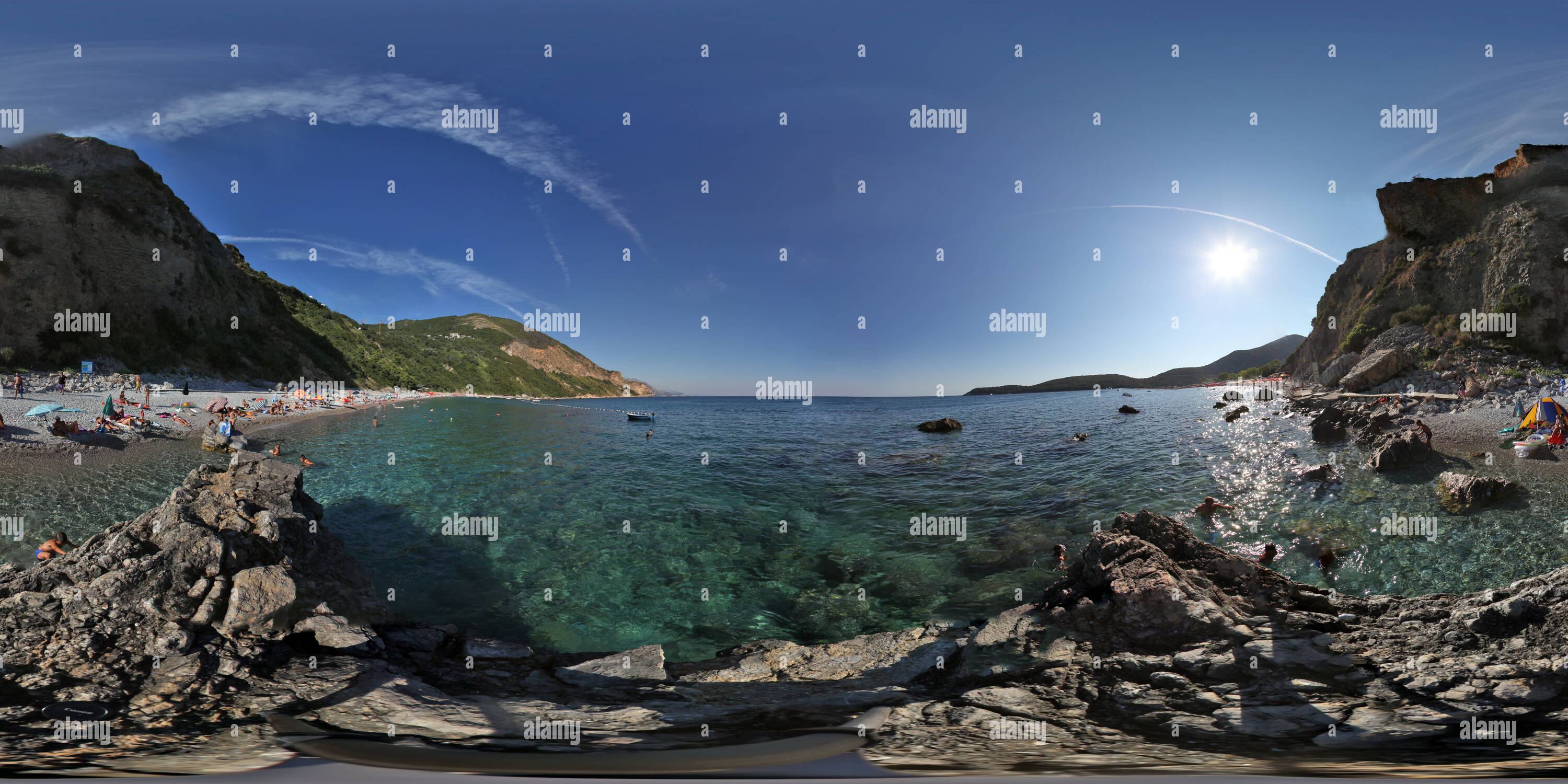 Jaz beach budva hi-res stock photography and images - Alamy