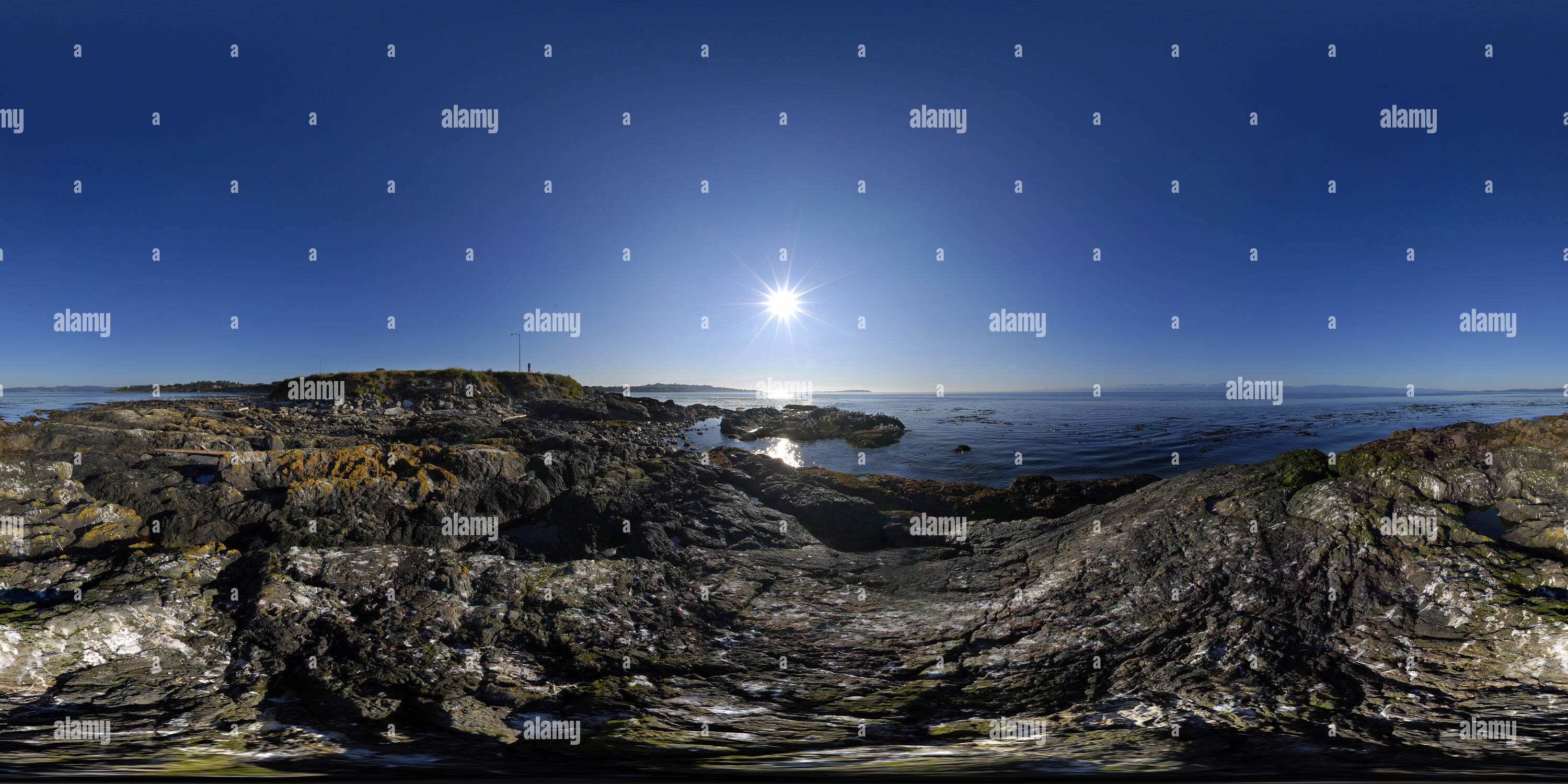 360° view of Clover Point, Victoria, Vancouver Island - Alamy