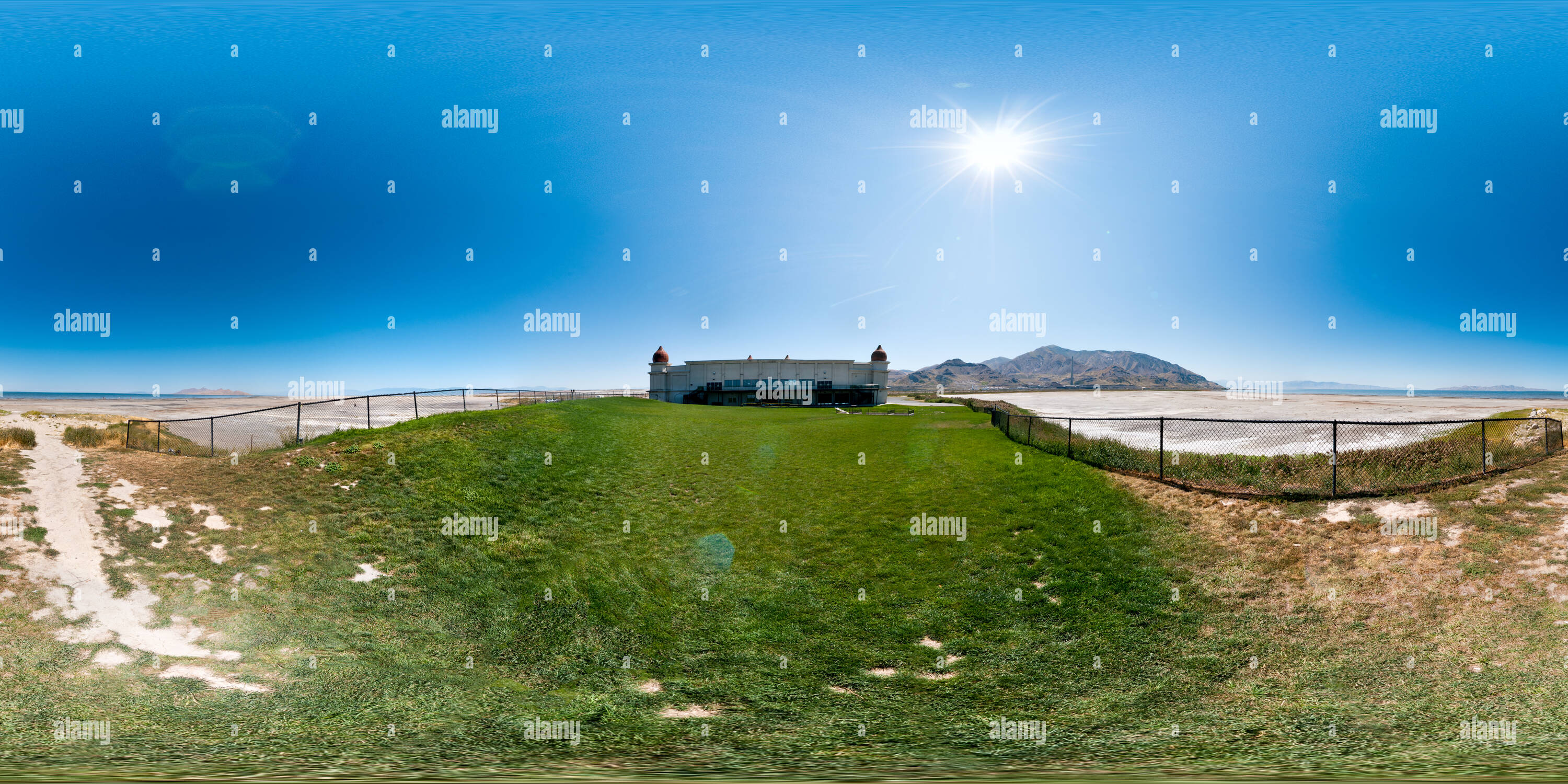 360° view of Saltair 1, Great Salt Lake, Utah - Alamy