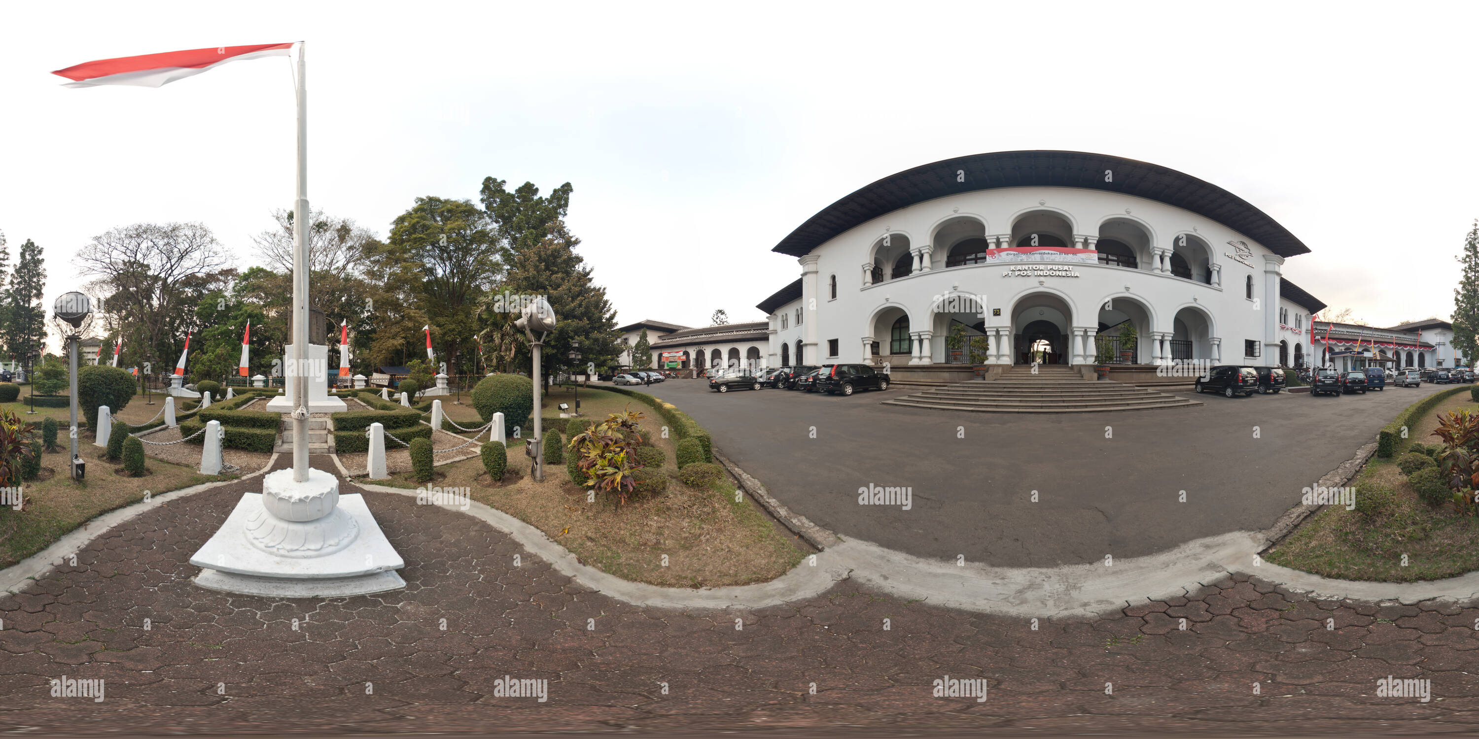 360° view of Gasibu Post Office, Bandung - Alamy