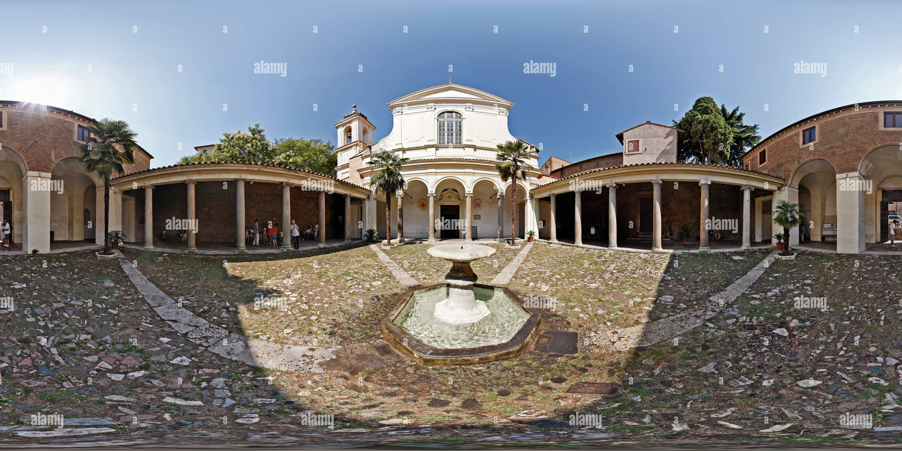 360° view of Roma San Clemente - Alamy