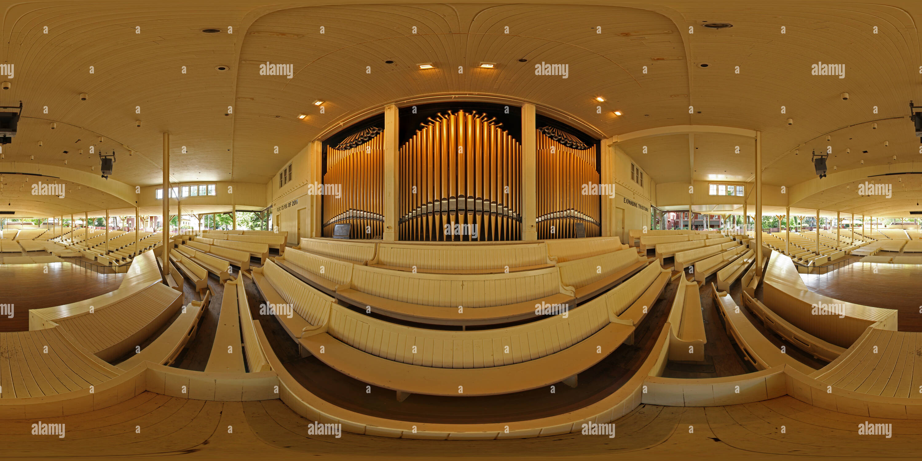 360° view of Massey Organ, from Choir Loft - Alamy