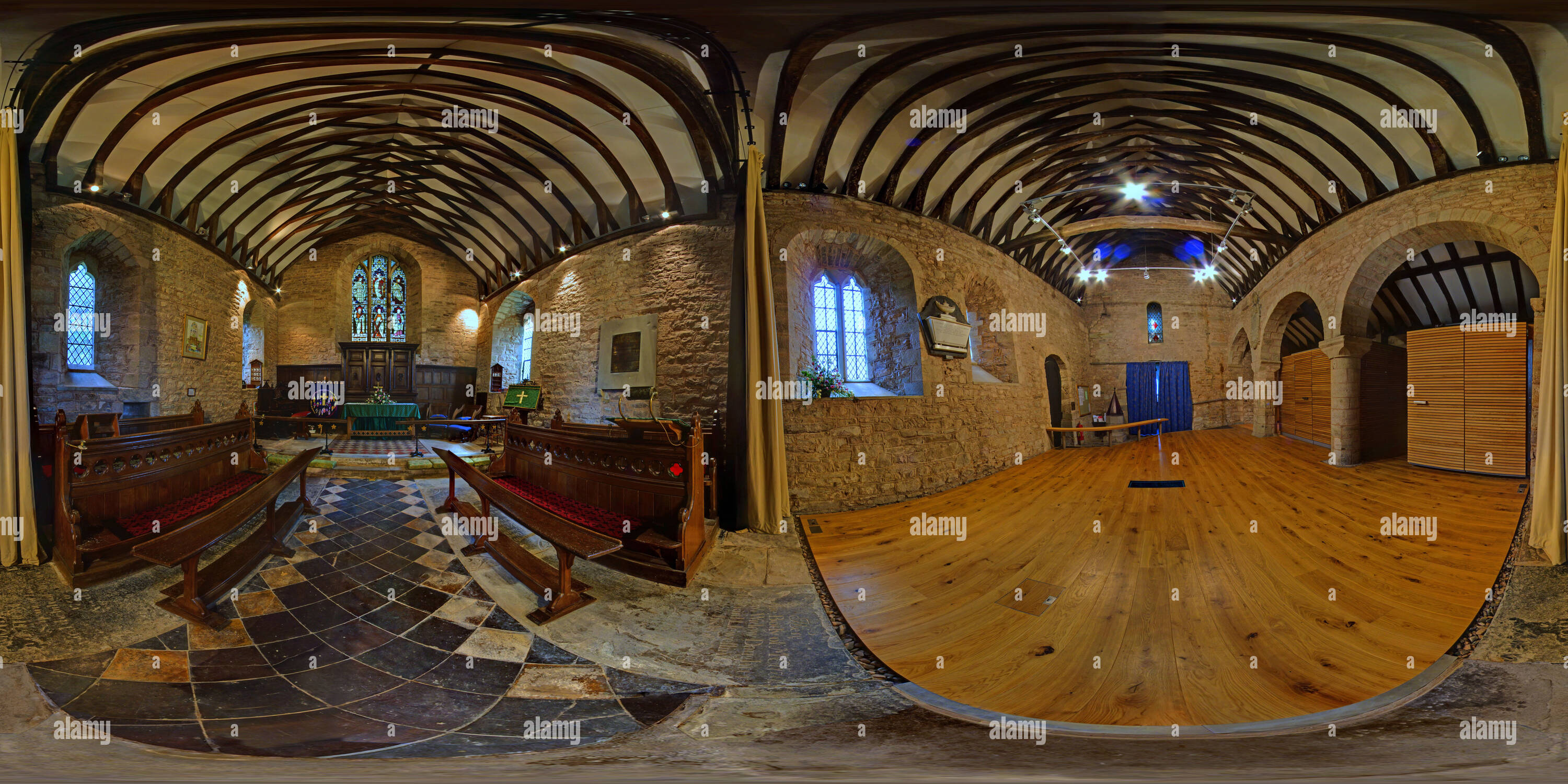 360° view of Inside St. Andrew's - Alamy