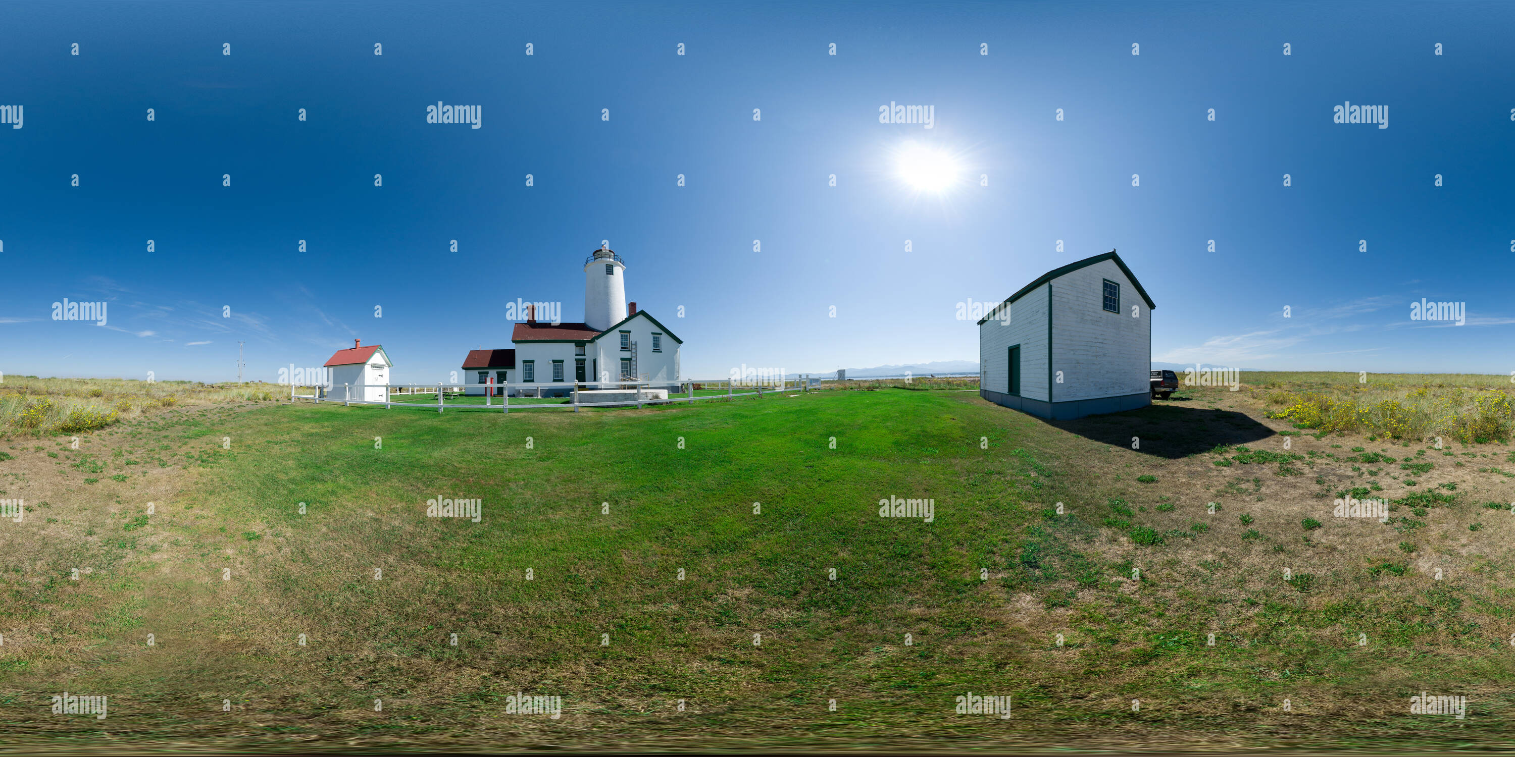 360° view of New Dungeness Lighthouse - Alamy