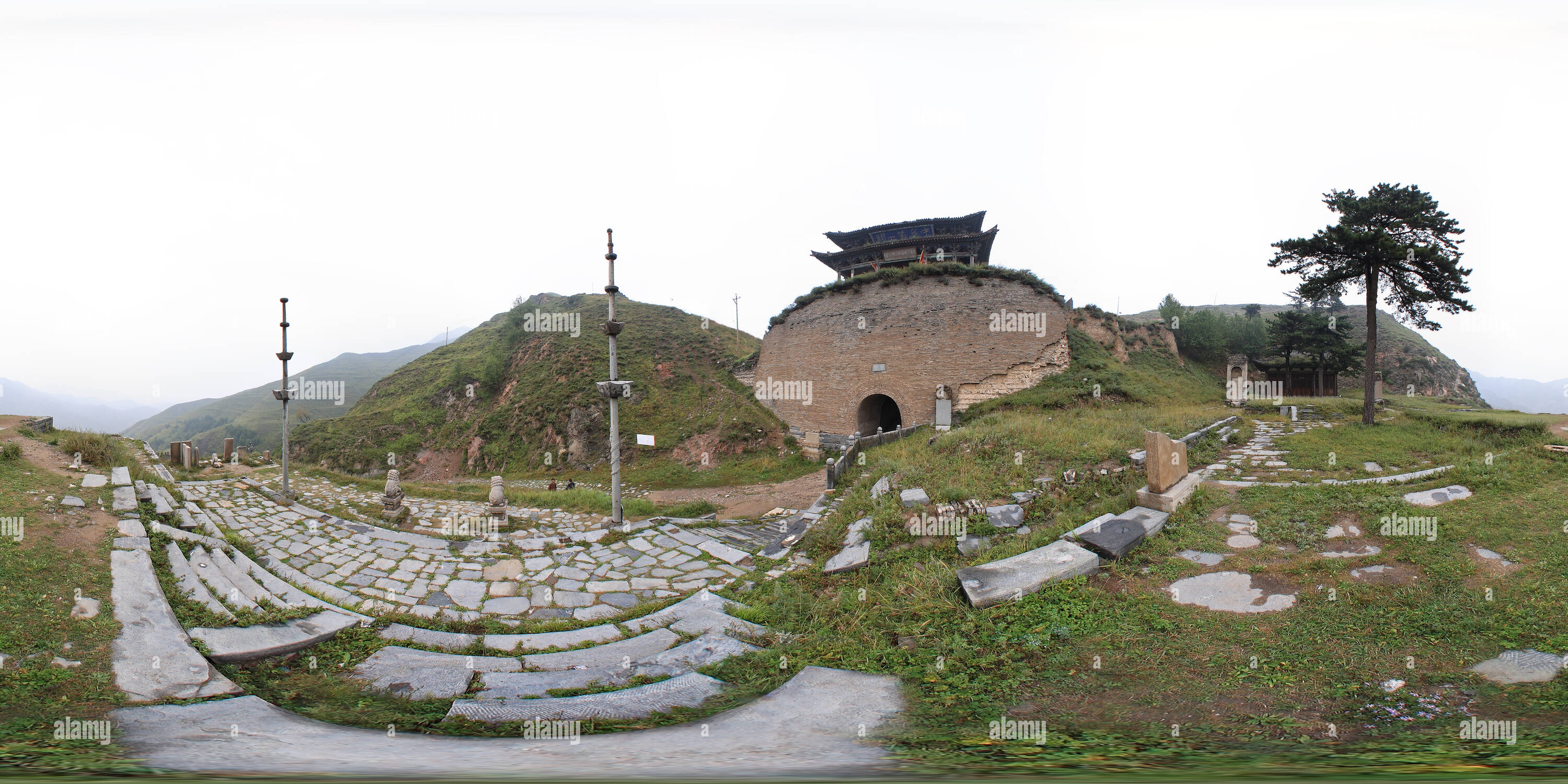 360° view of Yanmenguan outside the city - Alamy