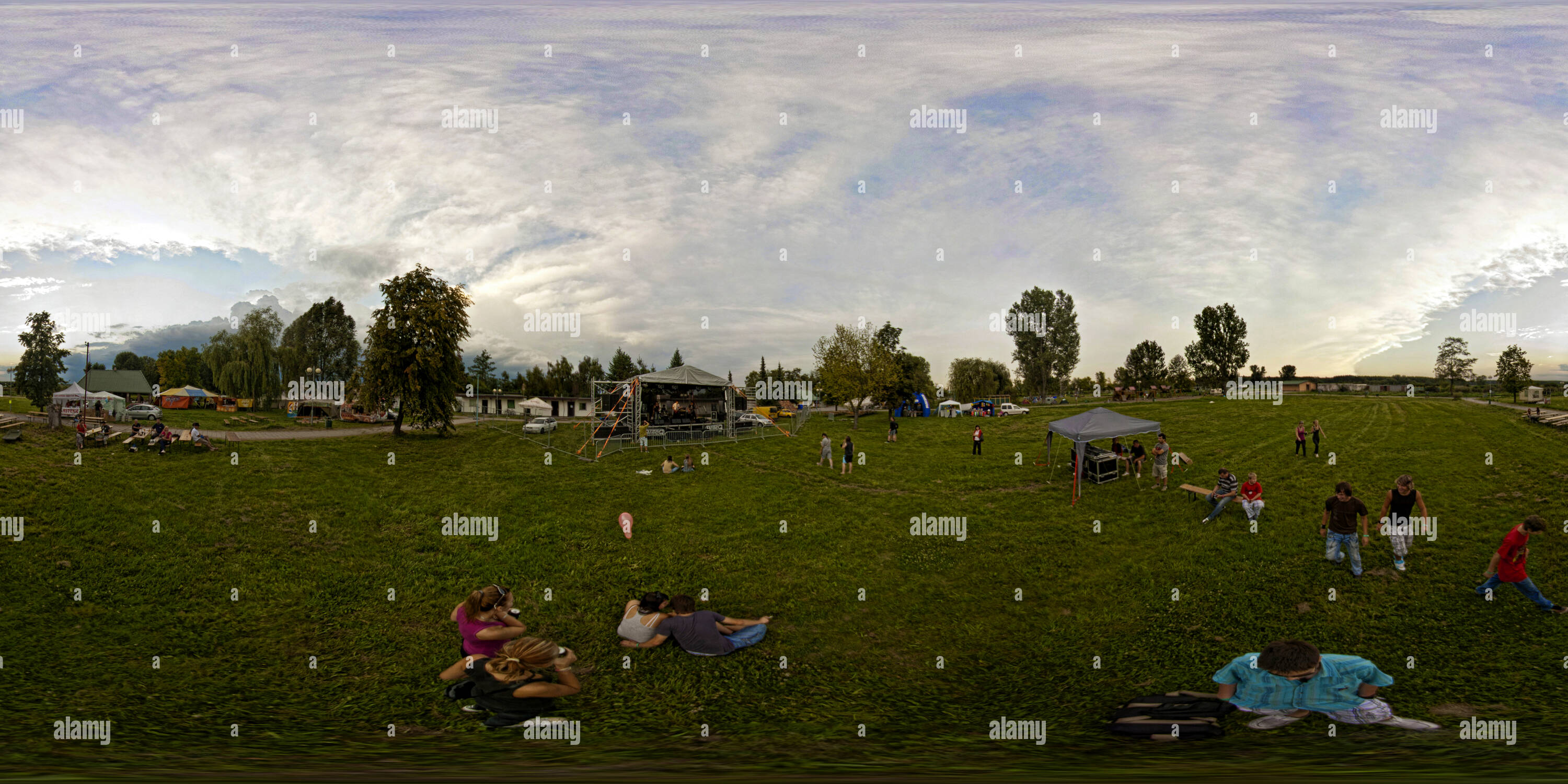 360° view of Rio carnival Rudava ll - Alamy