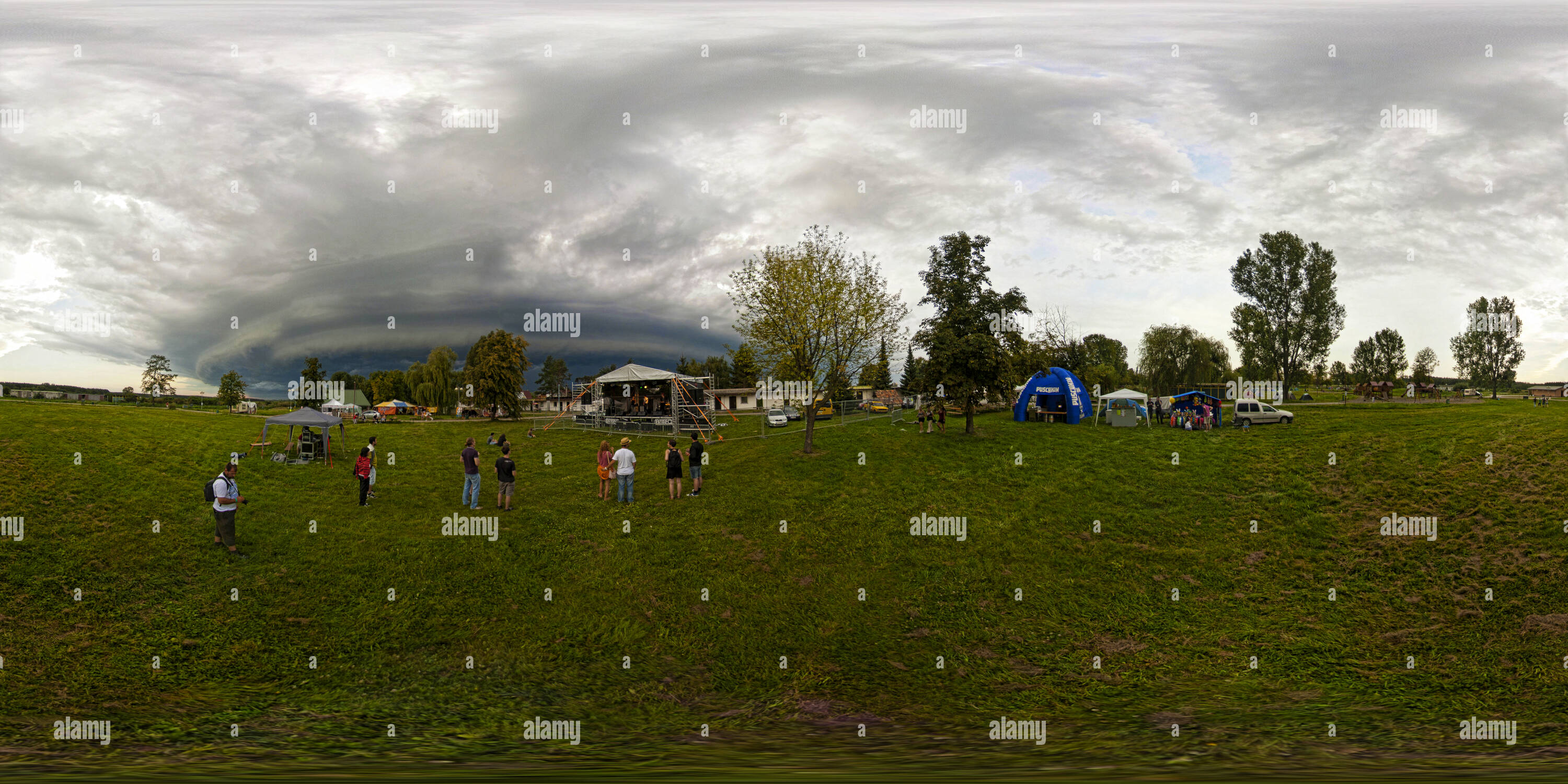 360° view of Rio carnival Rudava - Alamy