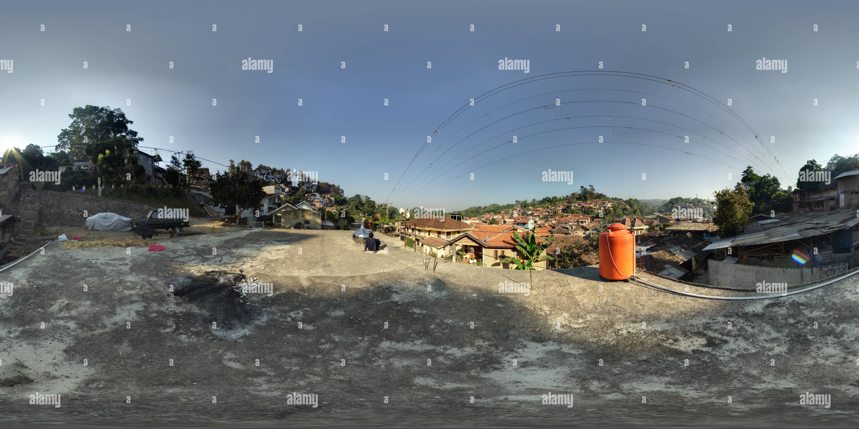 360° view of Lembah Dago Bengkok, Bandung - Alamy