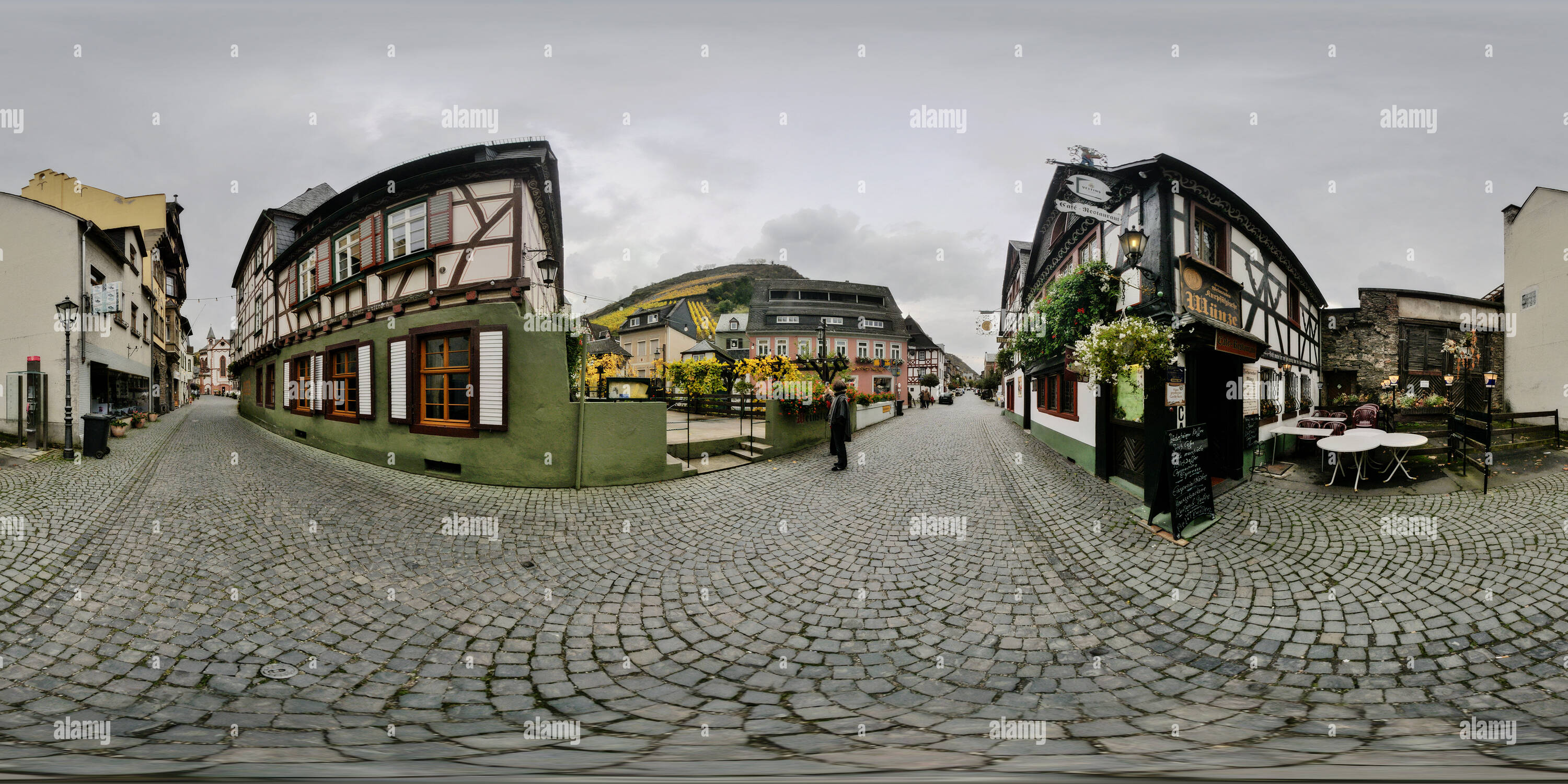 360° view of Weinberg Stadtmitte Bacharach 0228 - Alamy