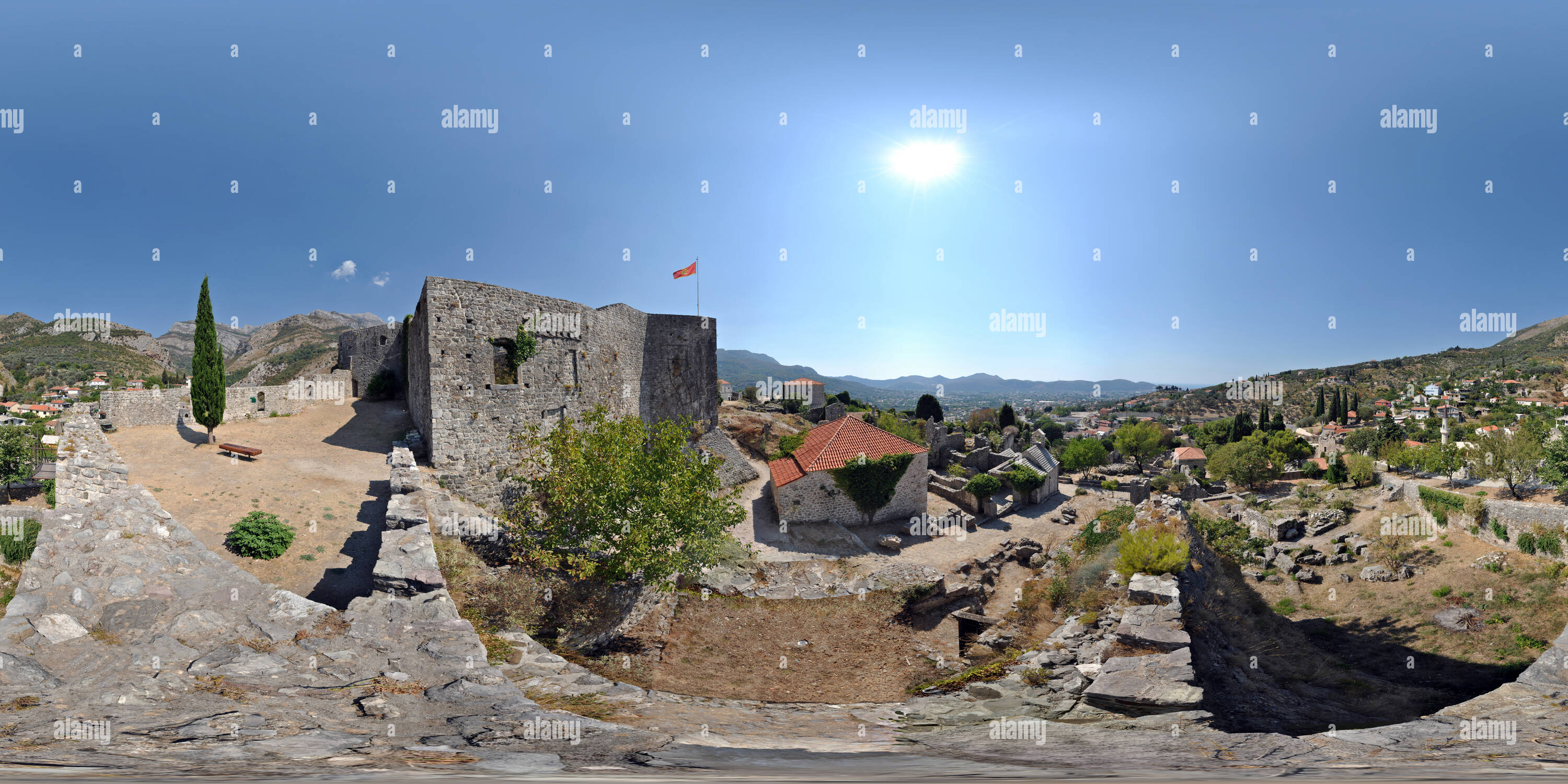 360° view of Ruins Of The Old Bar - Alamy