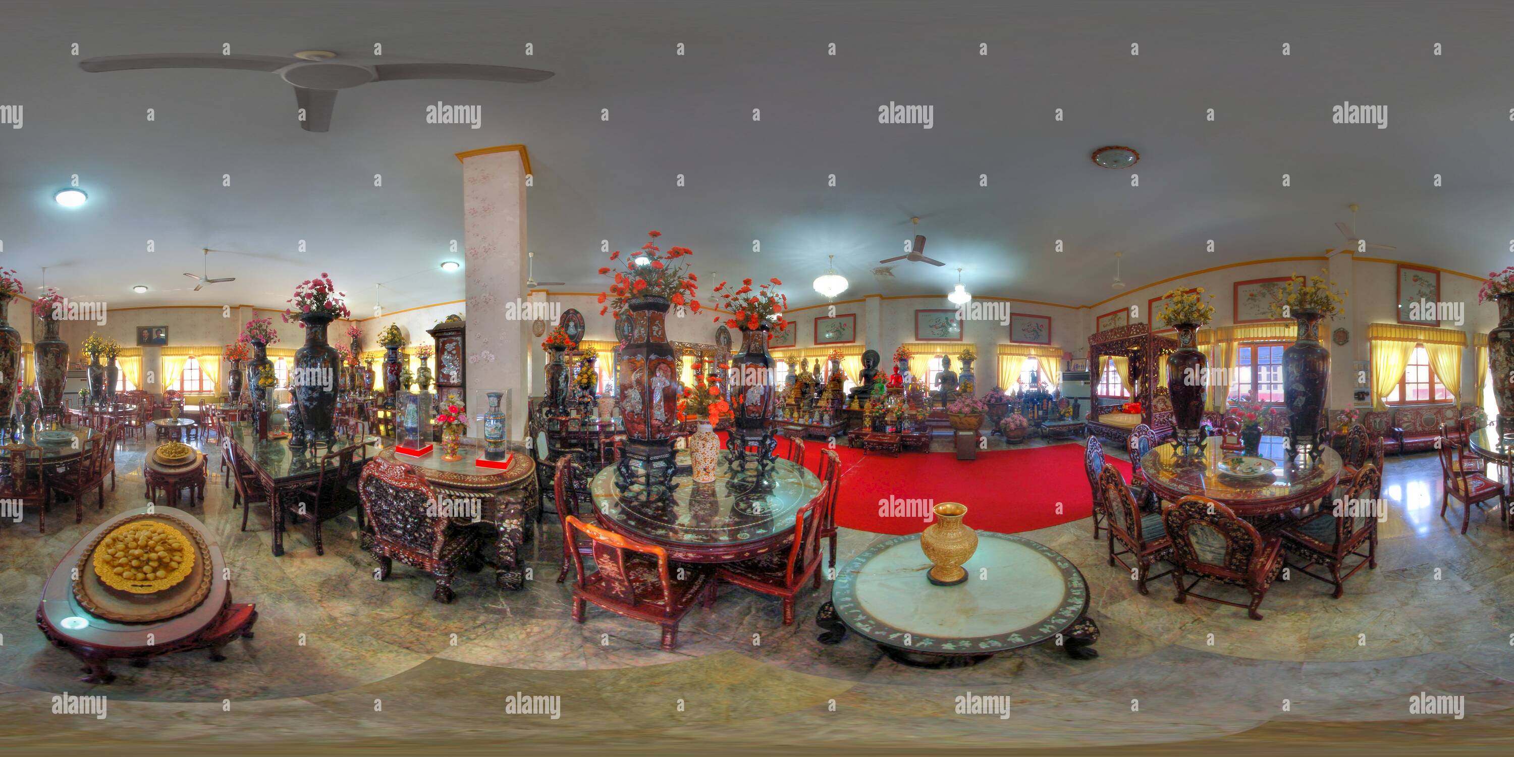 360° view of Wat Khao Sukim - Alamy