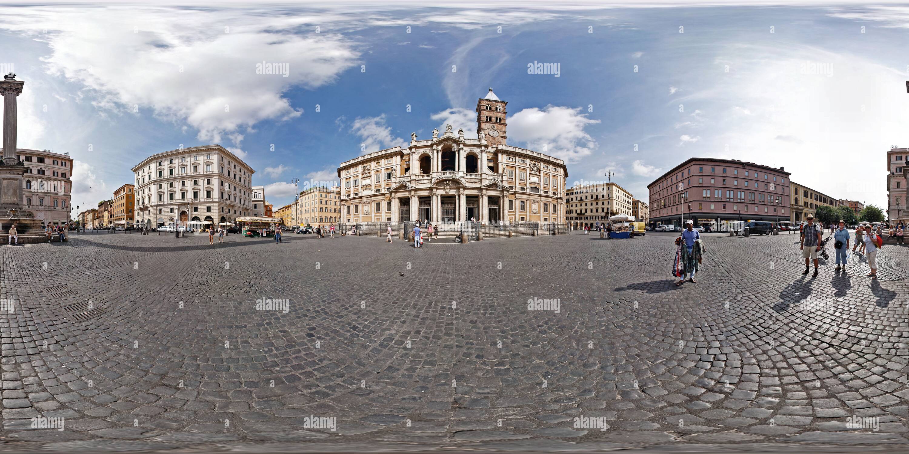 360° view of Roma, Basilica di Santa Maria Maggiore - Alamy