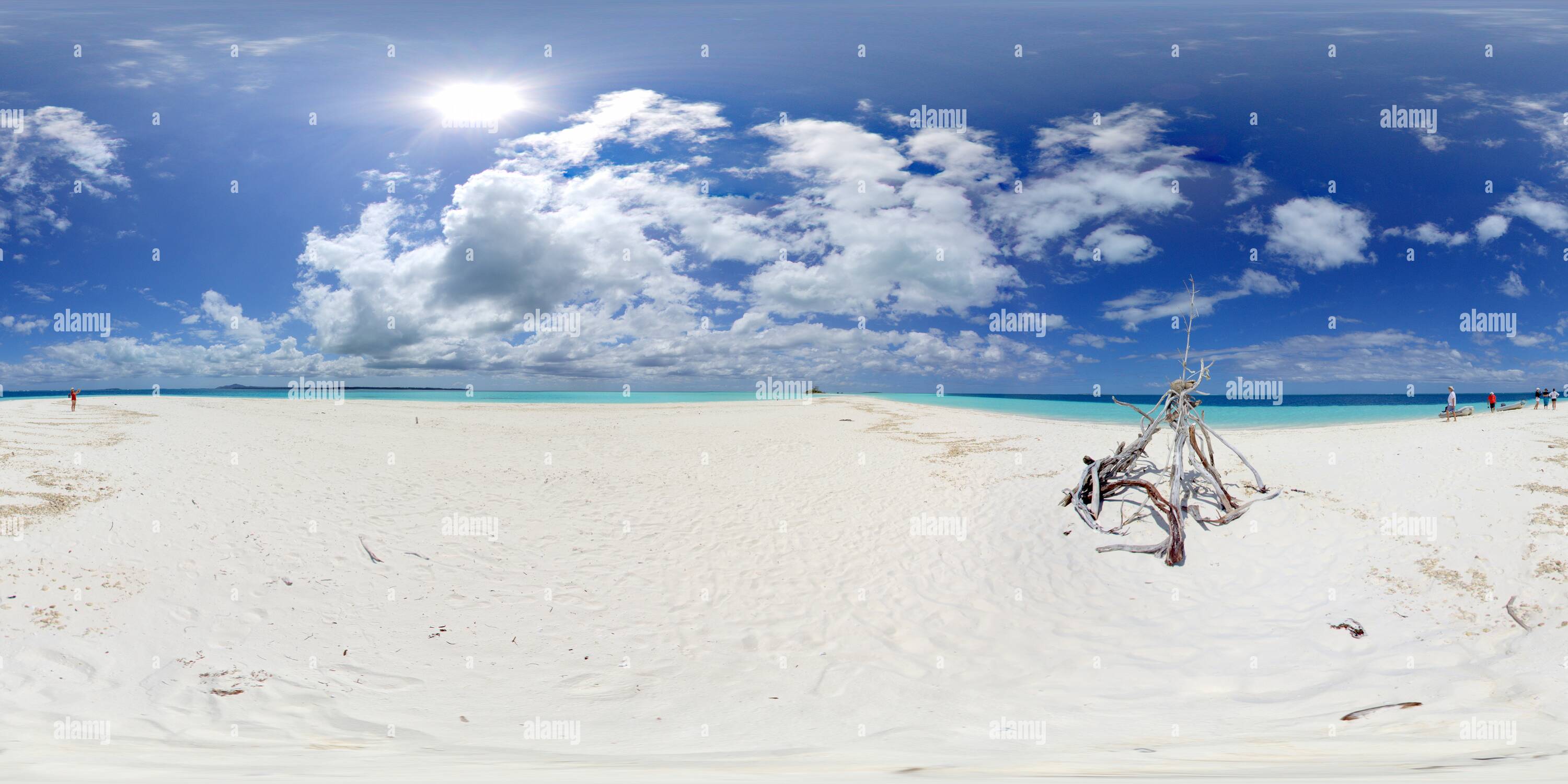 360° view of Perfect Island - Ilot Nokanhui - Alamy