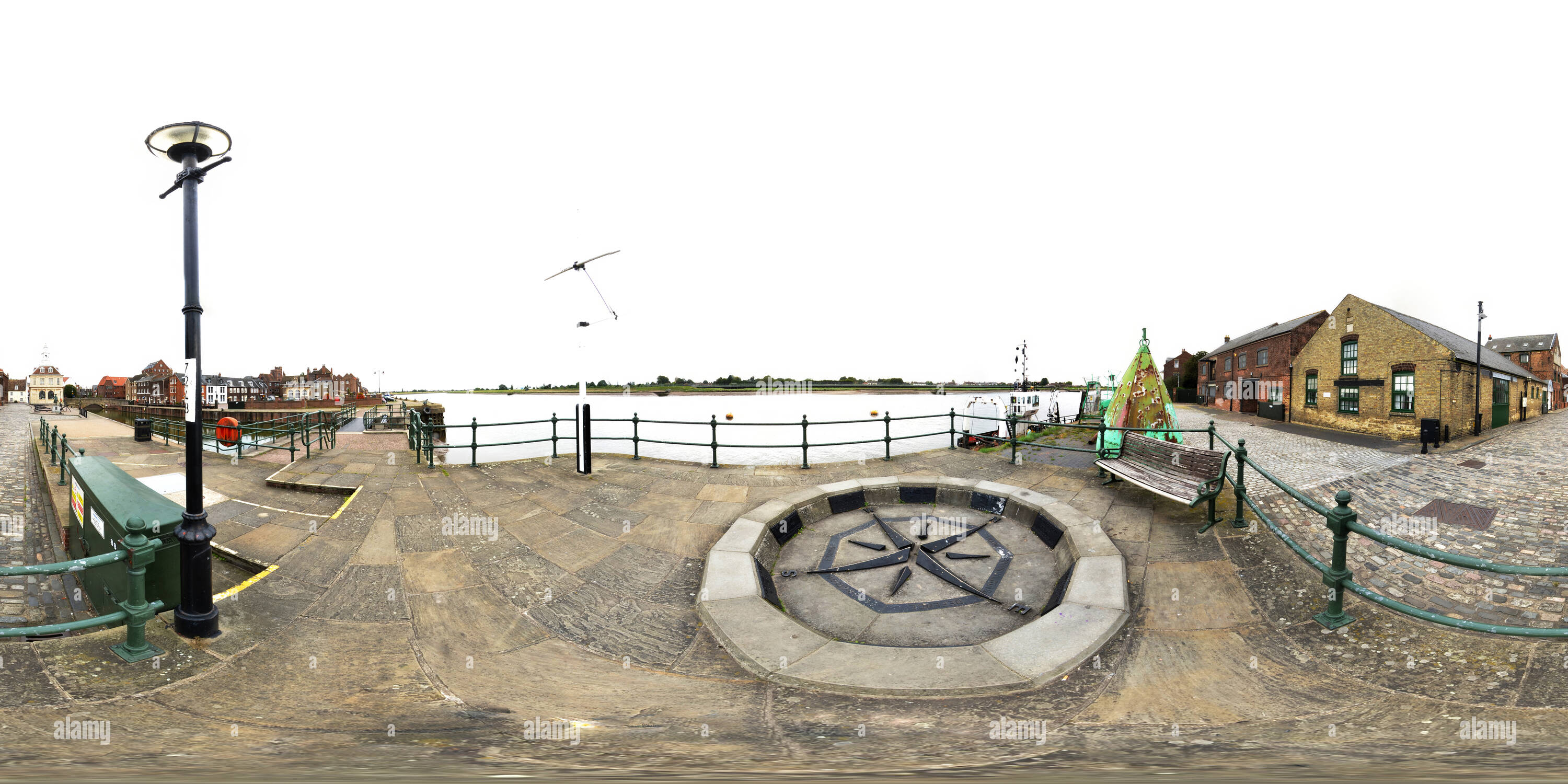 360° view of Kings Lynn, Purfleet Quay - Alamy