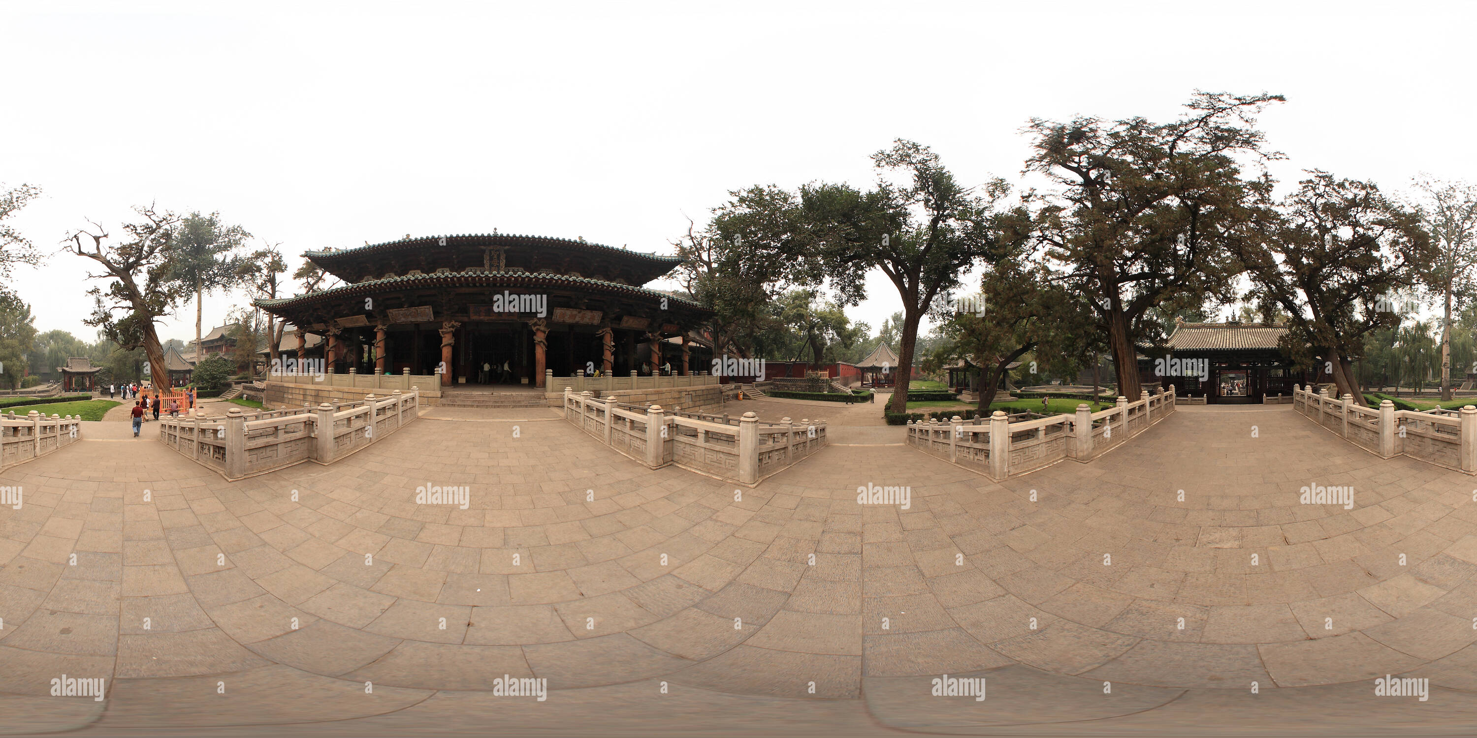 360° view of Shanxi Jinci - Notre Dame Hall -1 - Alamy