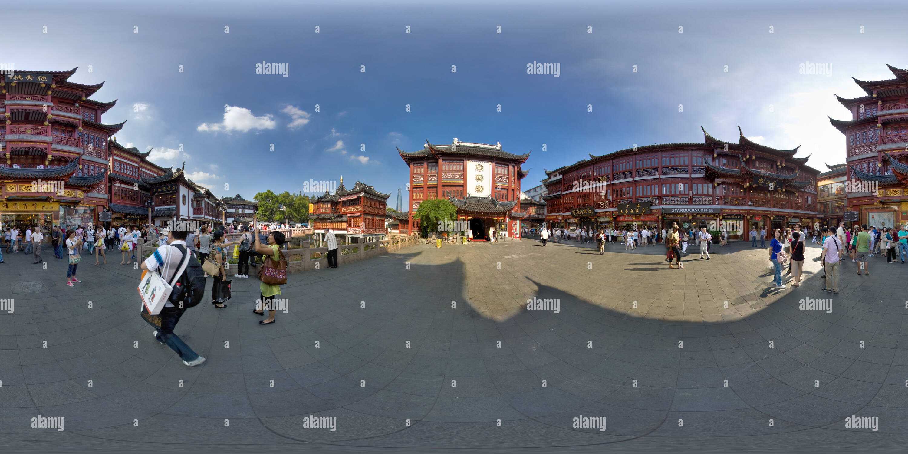 360° view of YuYuan Garden - Shanghai - Alamy