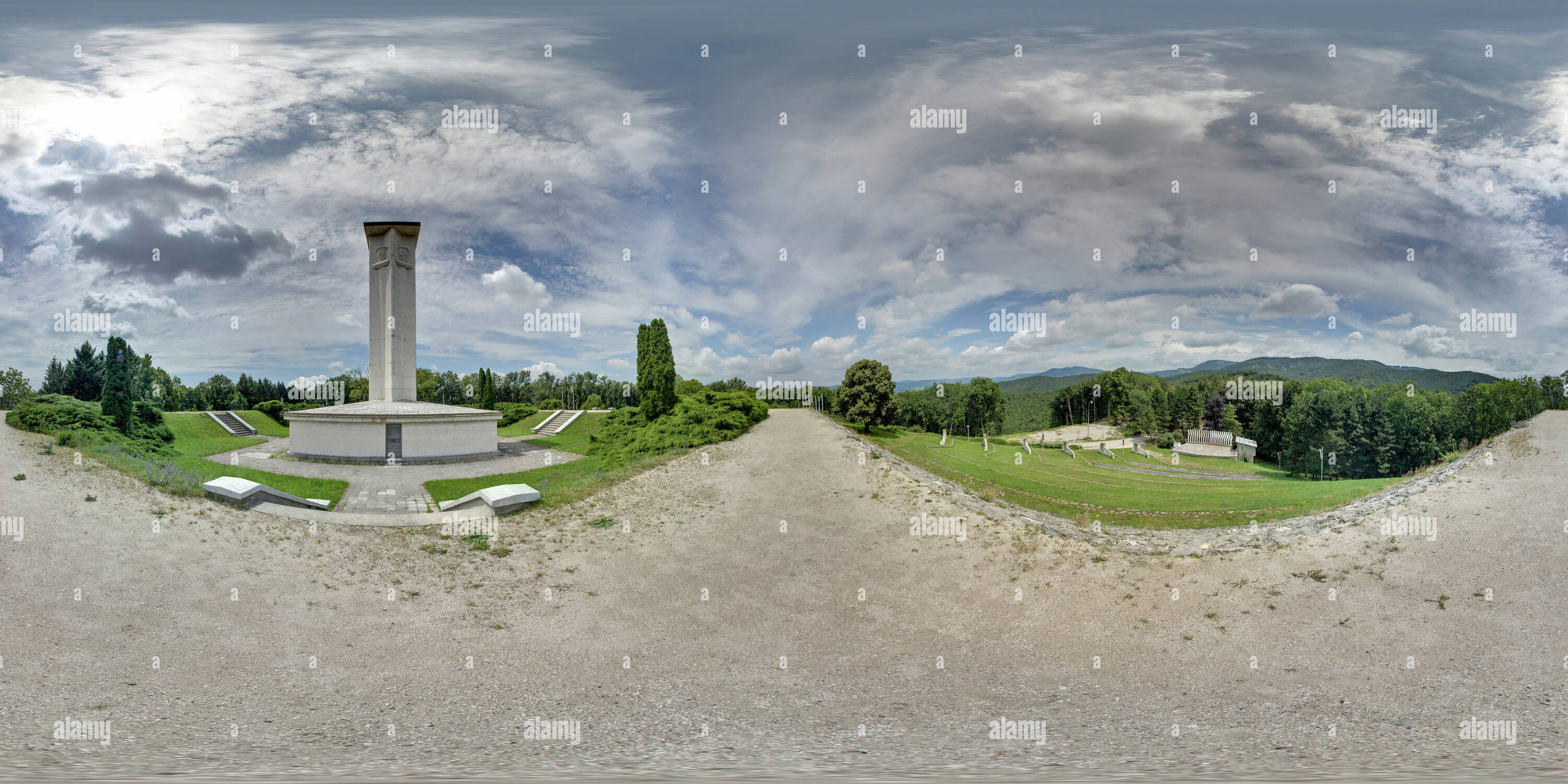 360° view of Uhrovec, Jankův Vršek - Alamy