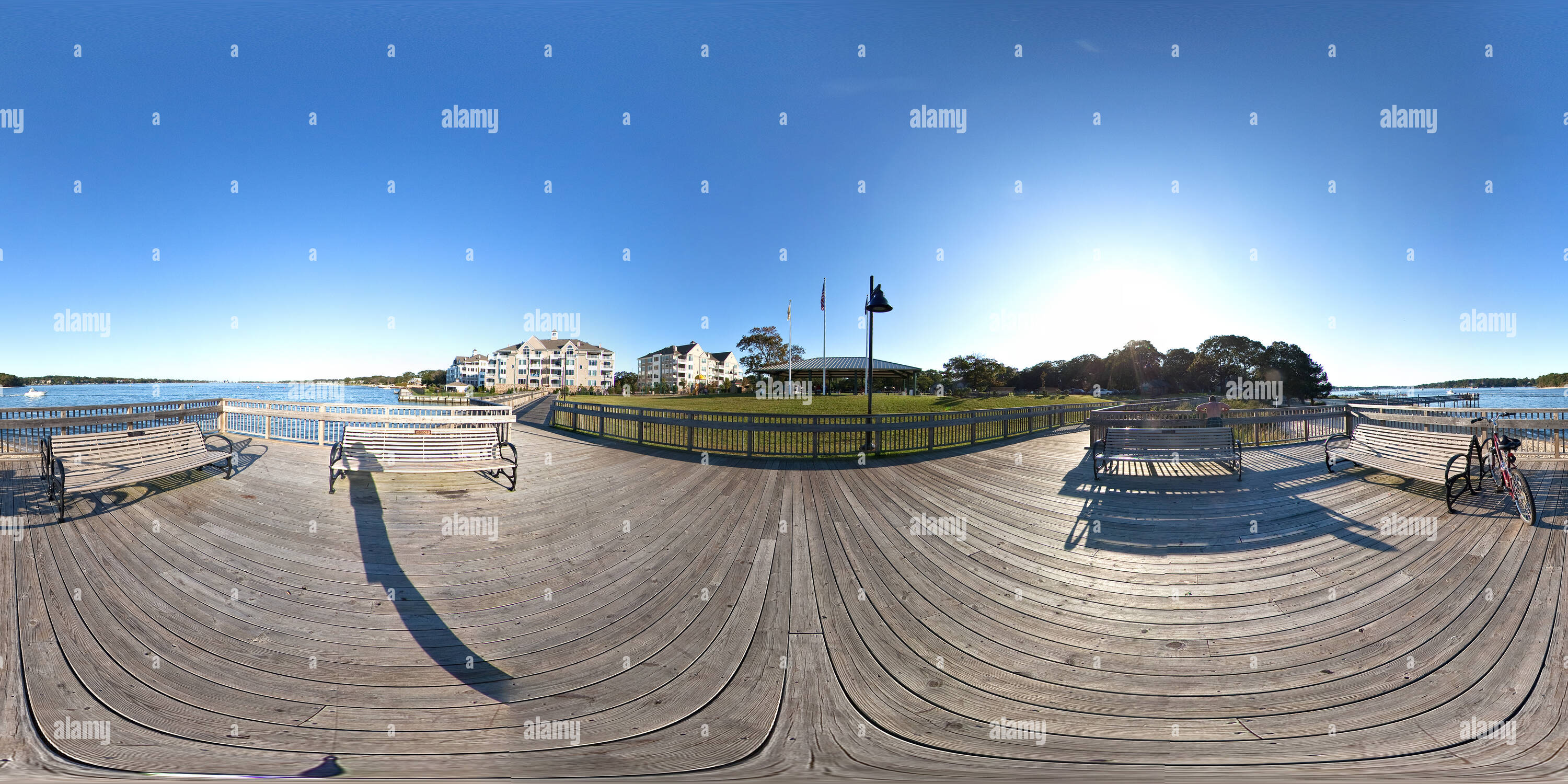 360° view of The Manasquan River from Pt. Pleasants new Riverfront Park ...