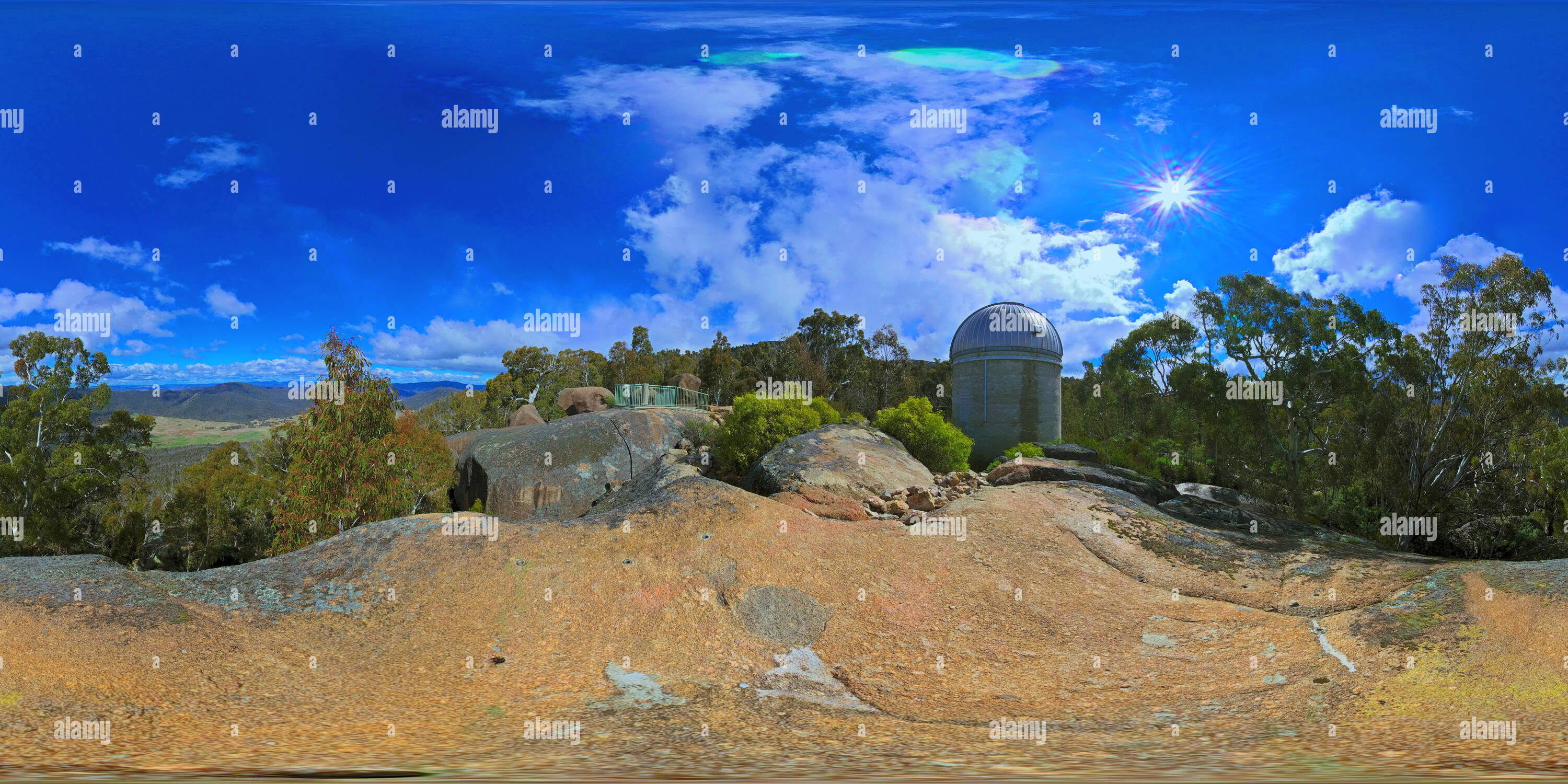 360° view of Namadgi NP - Geodetic Observatory - Alamy