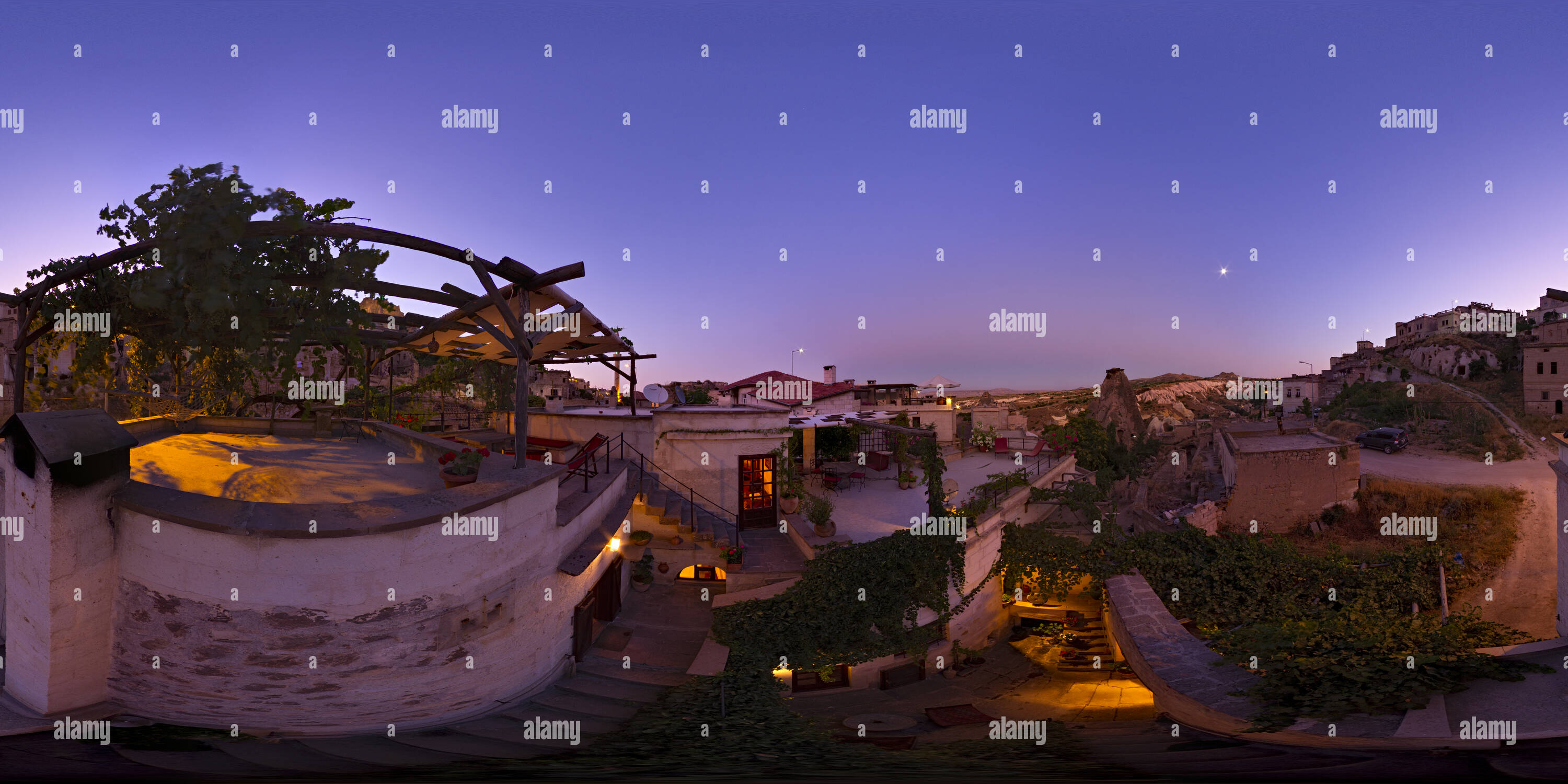 360° view of Asmali Cave House - Alamy