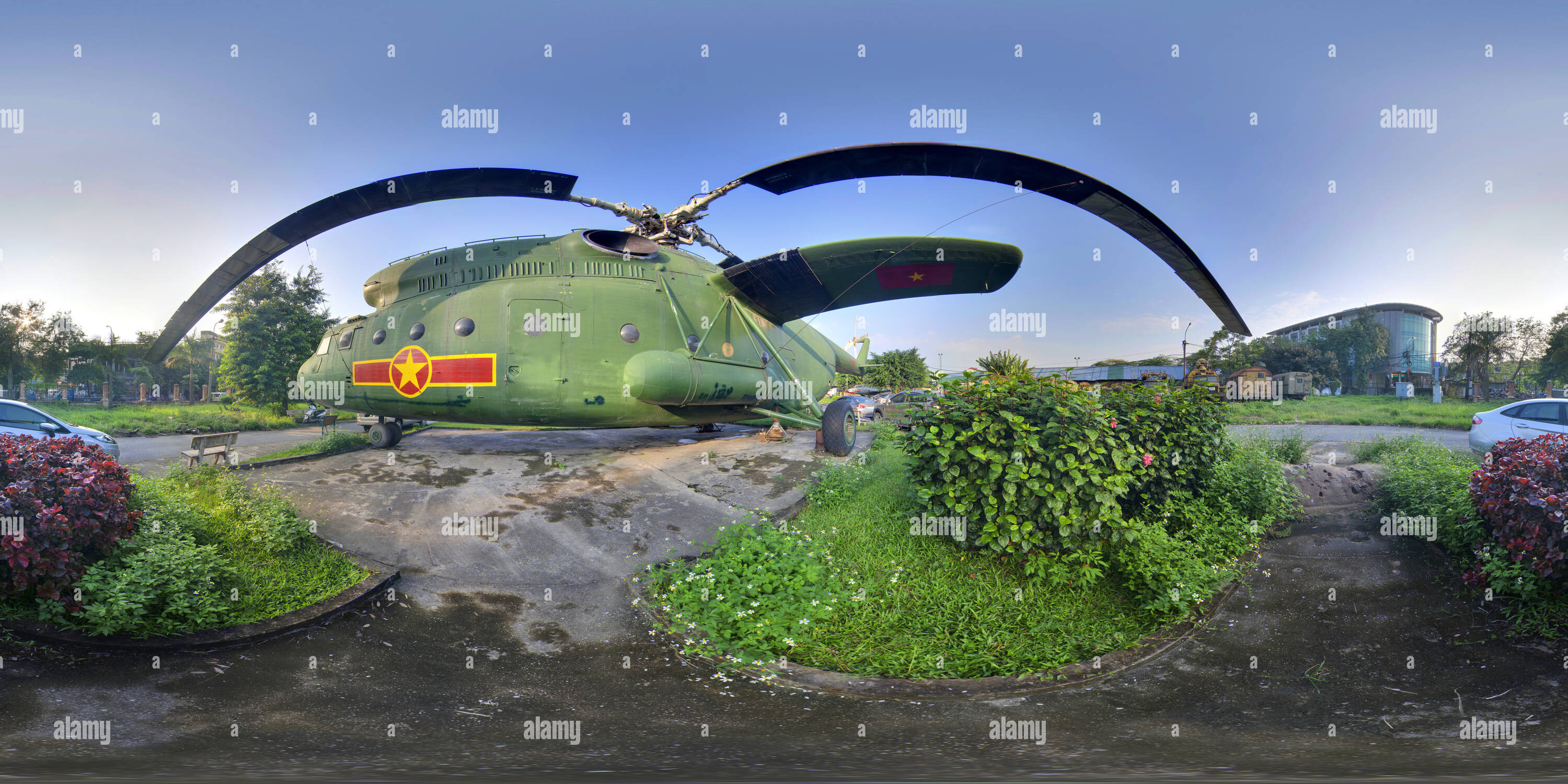 360° view of Mi 6 Hook in Museum of Air Defense-Air Force of Vietnam ...