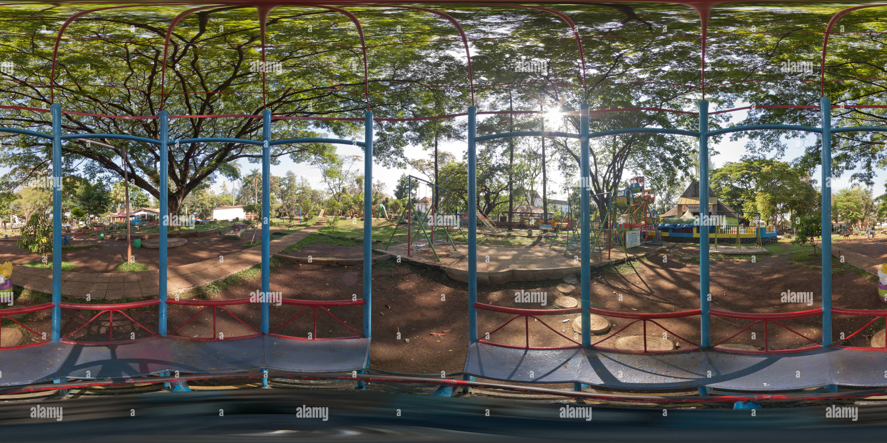 360° view of Bandung Traffic Park, Playground - Alamy