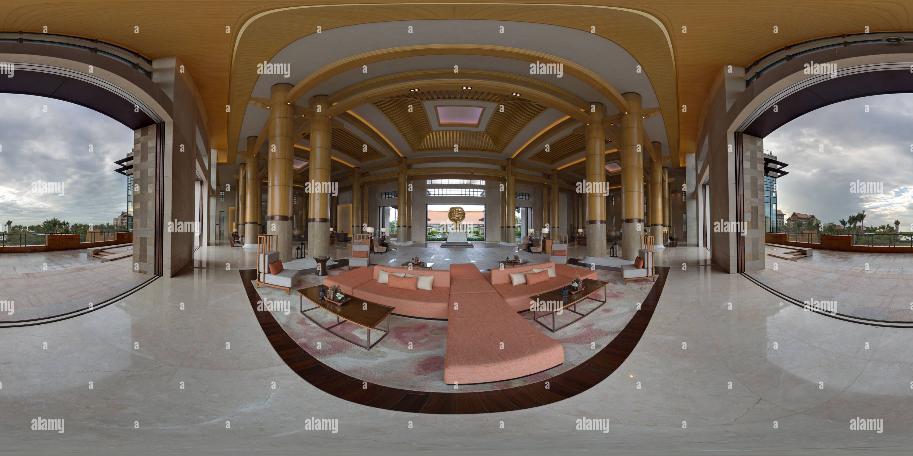 360° view of Hainan - Sanya Renaissance Resort - Lobby - Alamy